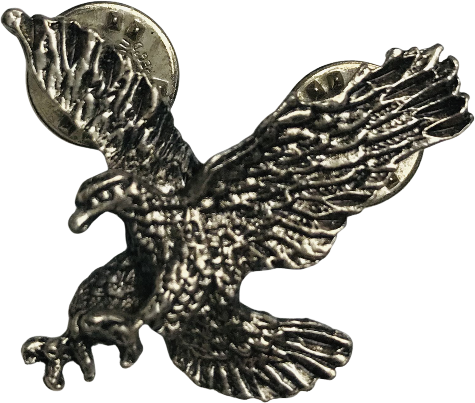 Vintage Detailed Silver Tone Eagle Pin By Ballou Reg'd | Shop THRILLING