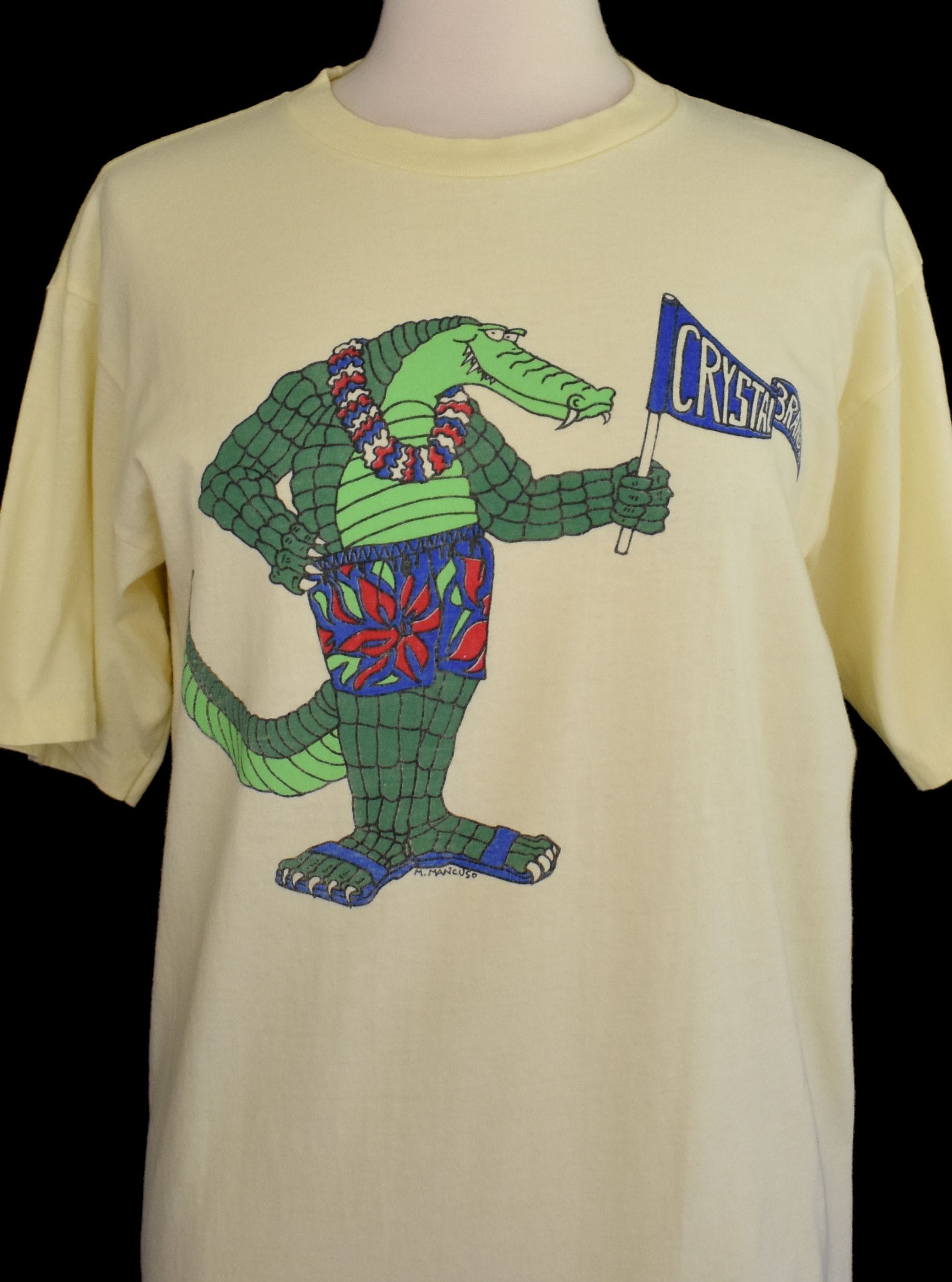 Vintage 80's Crystal Brands Alligator Tee by Izod | Shop THRILLING