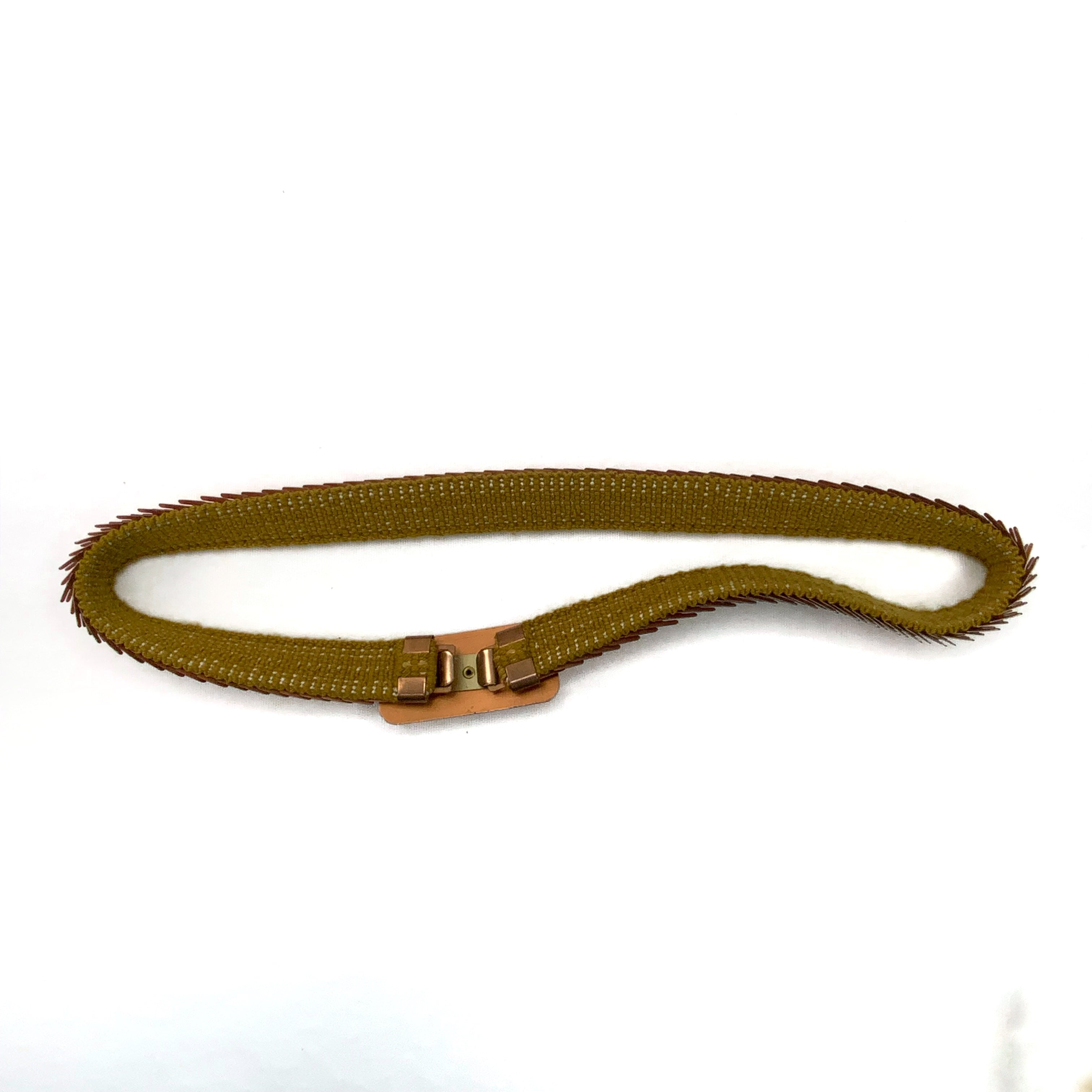 Vintage 90s/00s Copper Stretchy Belt | Shop THRILLING