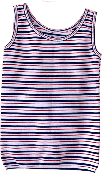 Vintage 60's Red White Blue Striped Tank | Shop THRILLING