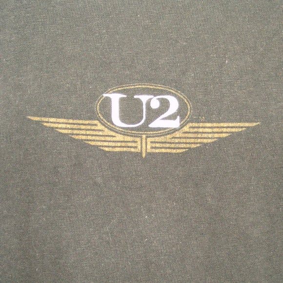 Vintage 80's Black U2 Concert Tank Top Band | Shop THRILLING