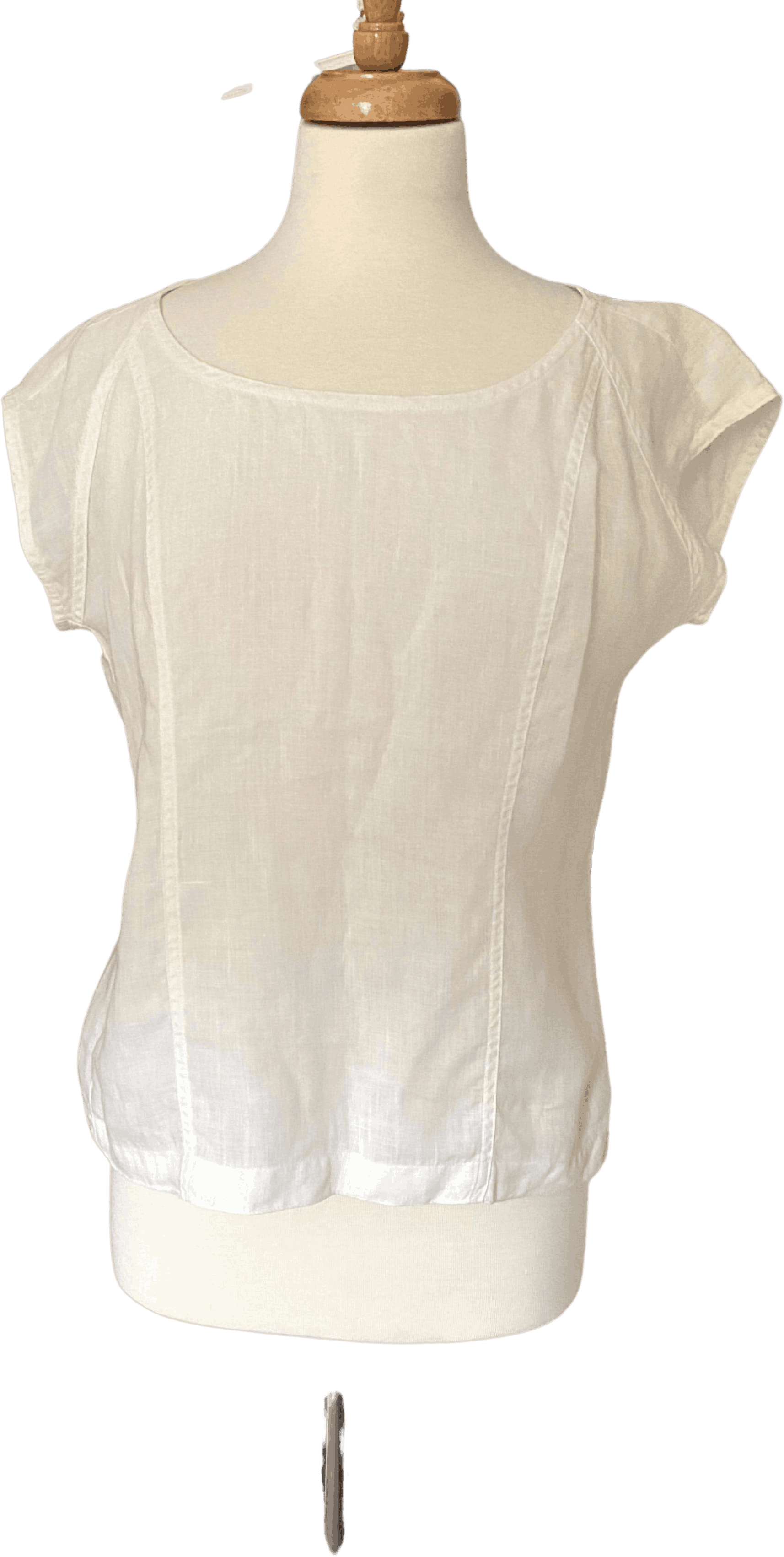 Vintage White Linen Blouse | Shop THRILLING