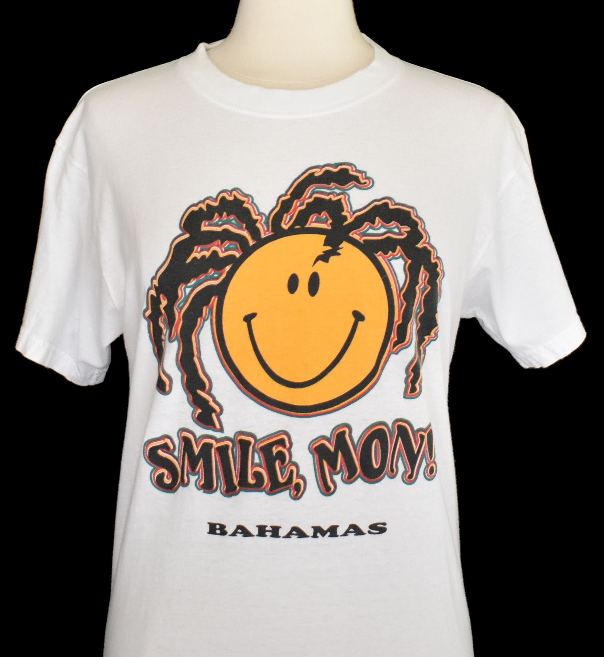 Vintage 80's Smile Mom Bahamas Souvenir Tee by Dorsett Tee's | Shop ...