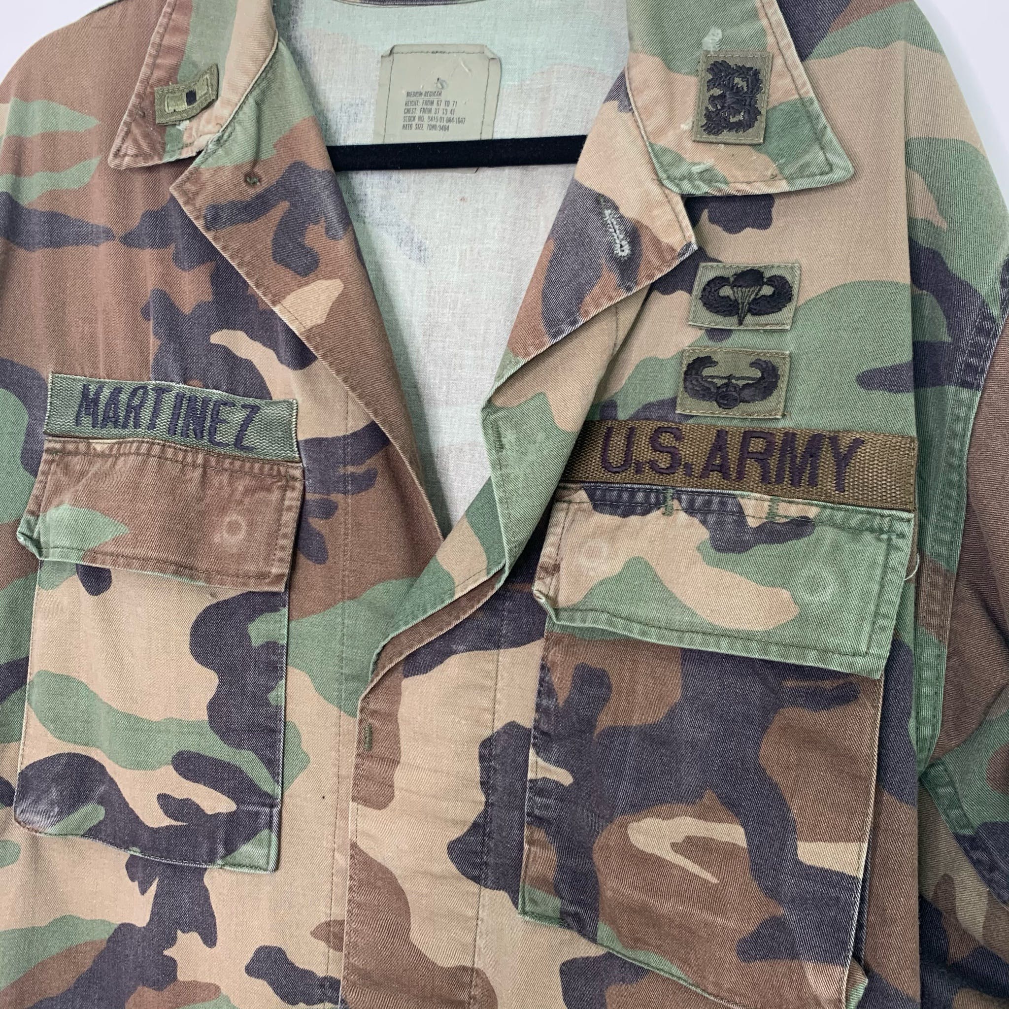 Vintage Us Army Classic Camouflage Jacket | Shop THRILLING
