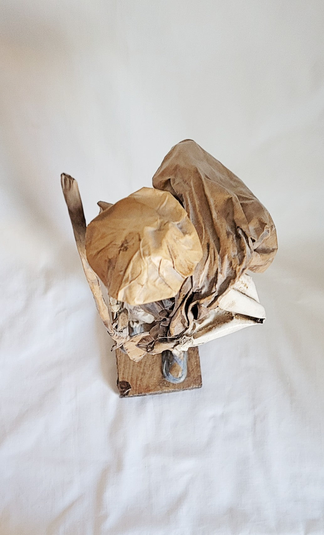 Vintage 70s/80s Paper Mache Fisherman Figure | Shop THRILLING