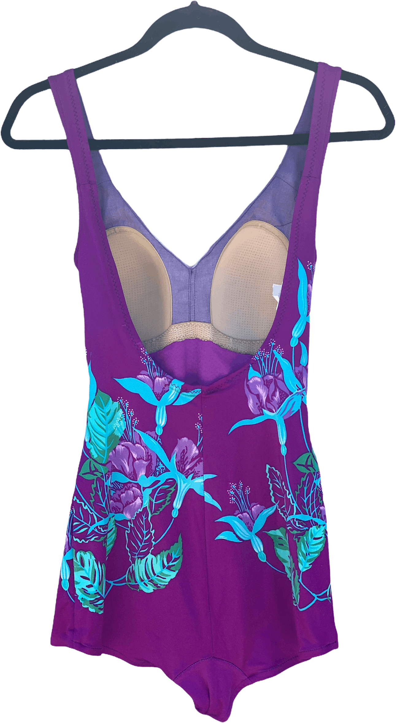 Vintage Purple and Turquoise One Piece by Sirena | Shop THRILLING