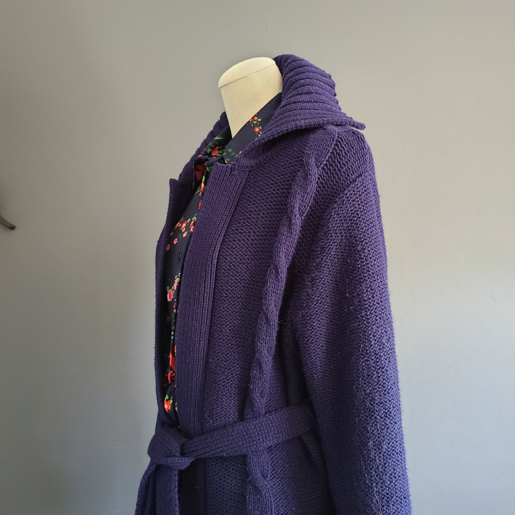 Vintage 70's Blue Duster Cardigan by Sears | Shop THRILLING