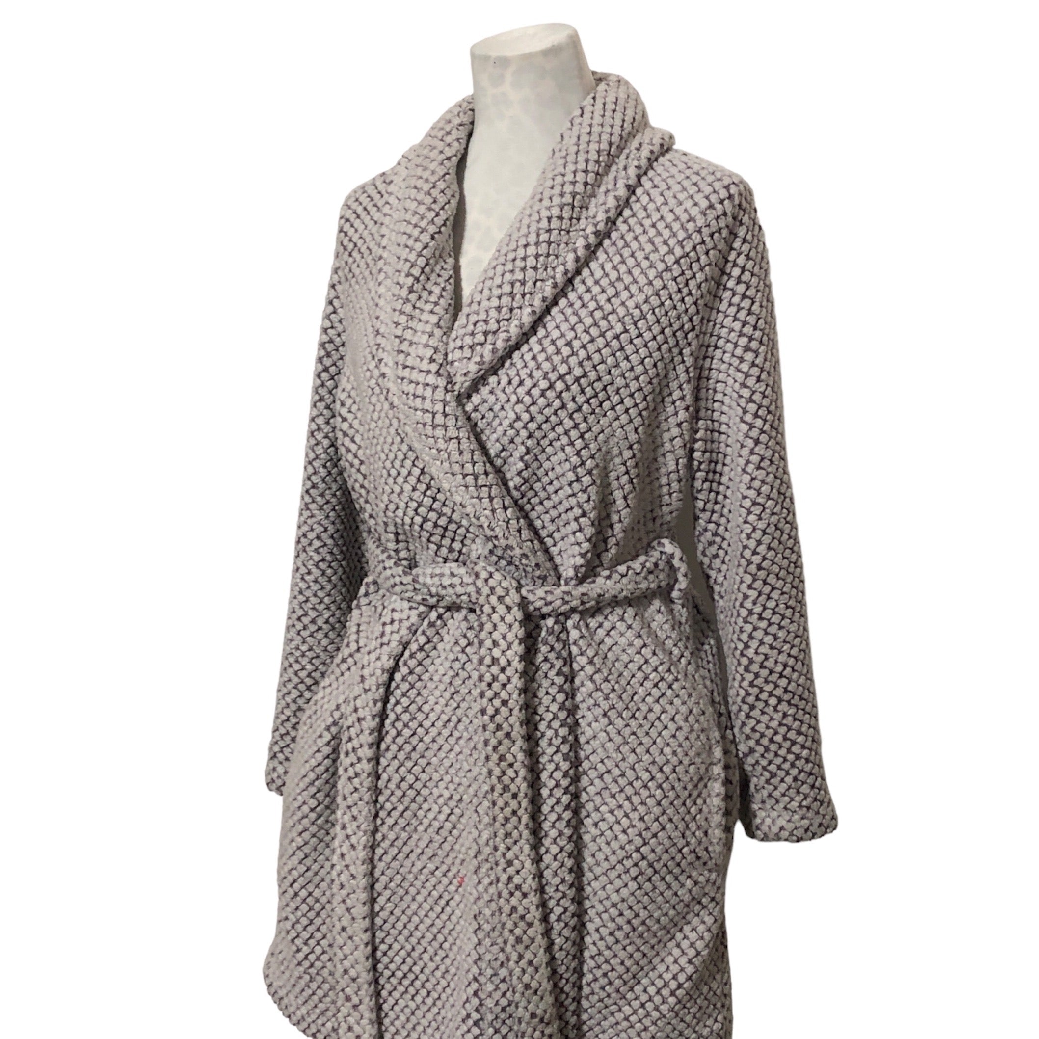 Vintage 90s/00s Textured Sherpa Robe Bathrobe By Laura Ashley | Shop ...