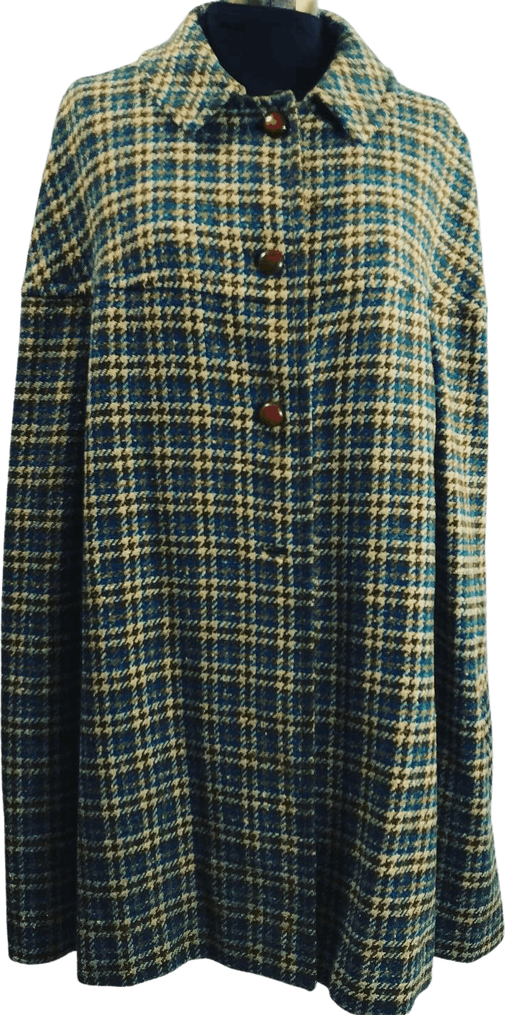 Vintage 60’s Tweed Wool Cape by Pendleton | Shop THRILLING