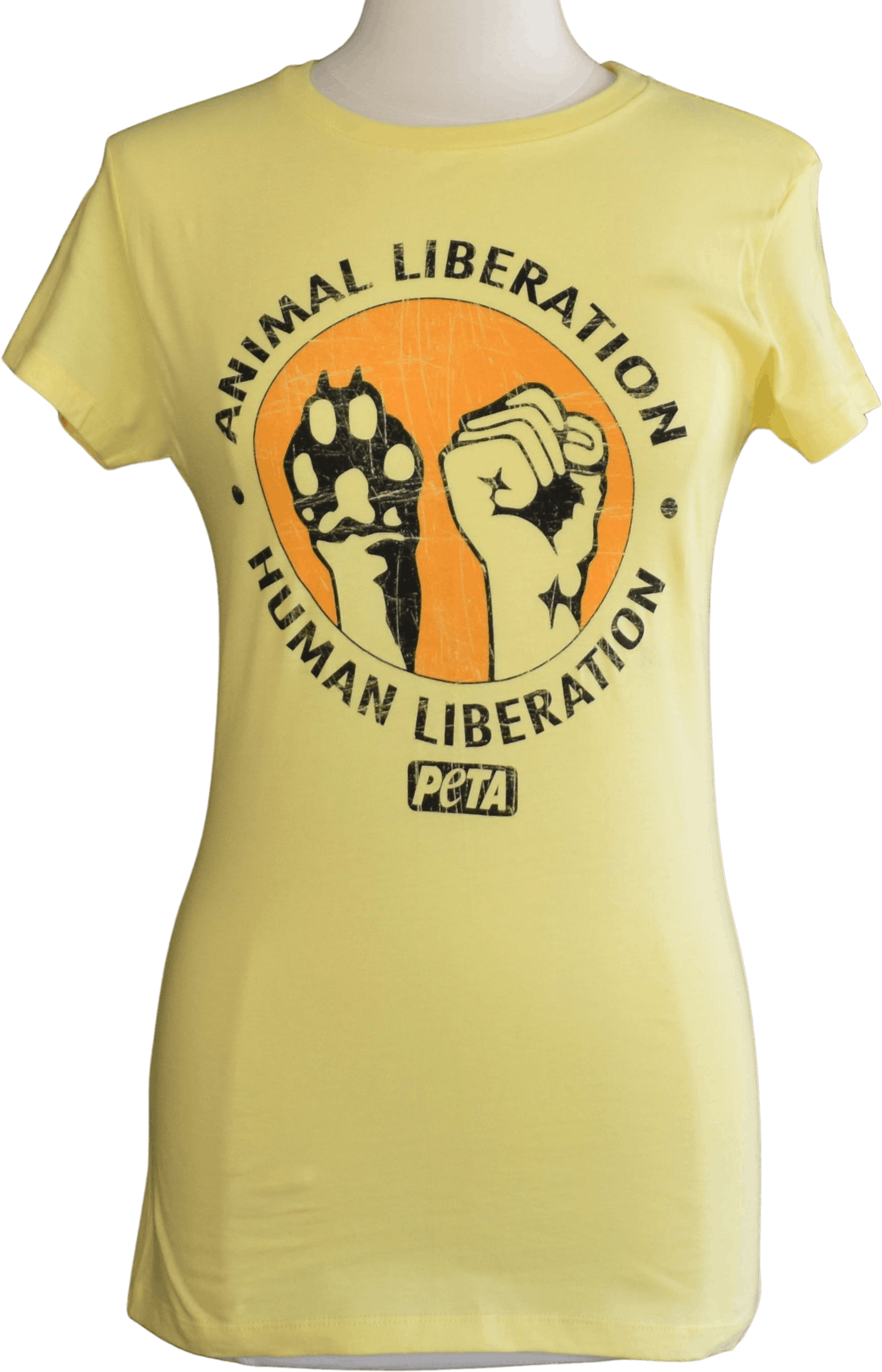 Vintage 90's Peta Animal Liberation Tee by Zion Rootswear | Shop THRILLING