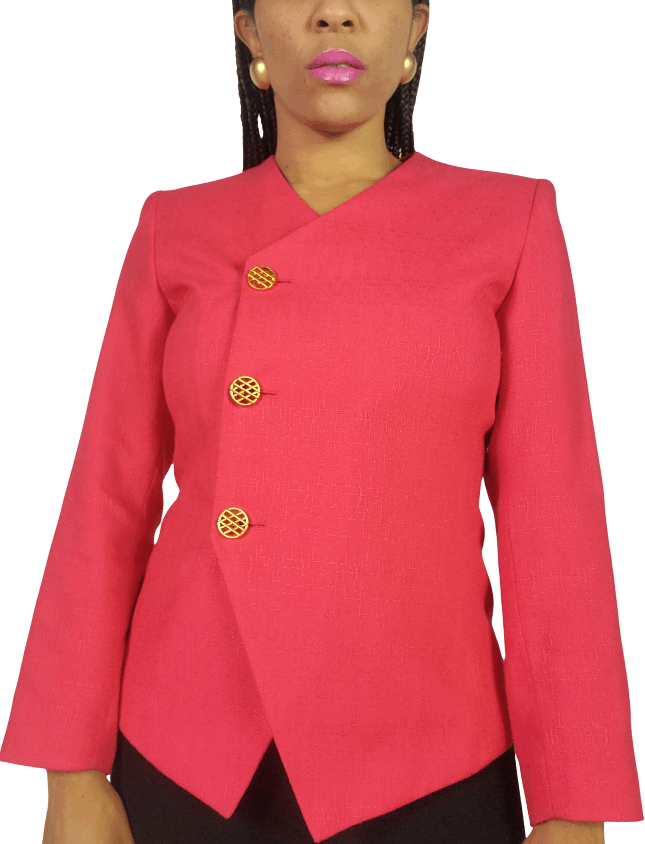 Vintage 80's Fuchsia Suit Jacket | Shop THRILLING