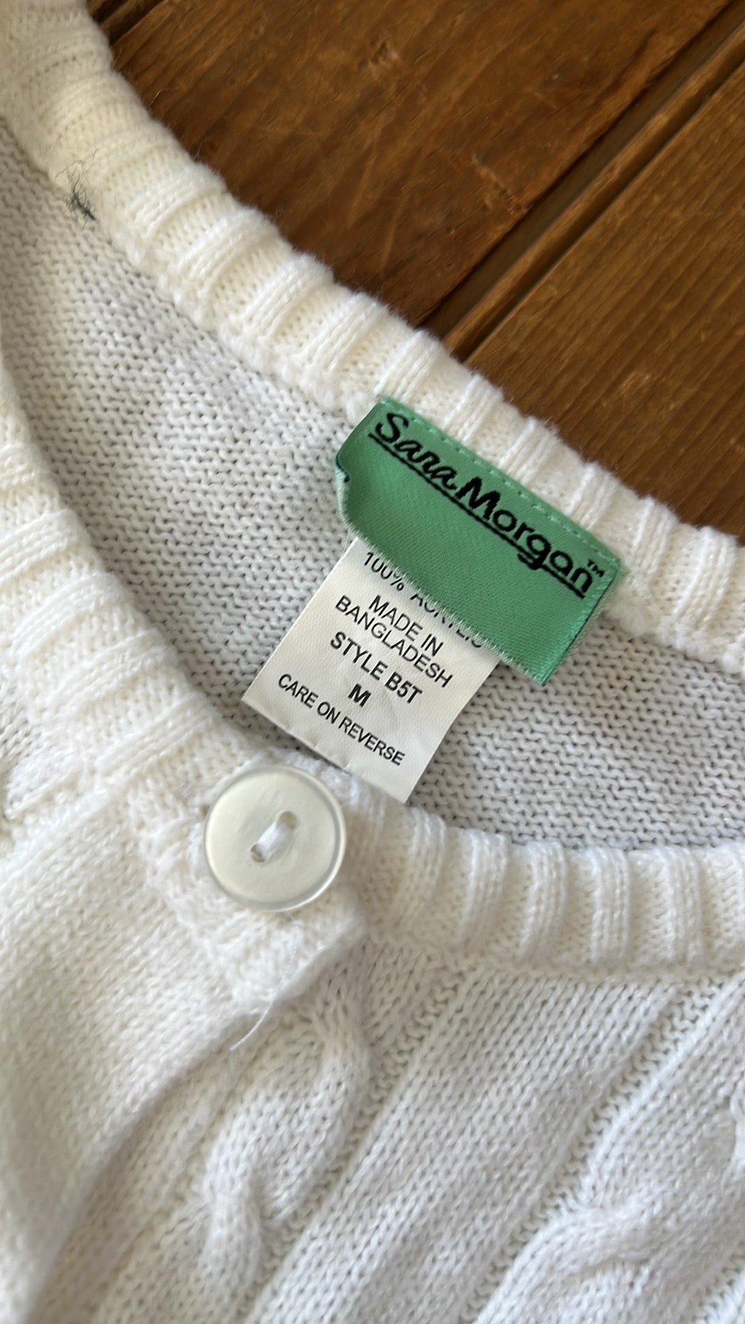Vintage 80s Womens Cardigan By Sara Morgan | Shop THRILLING