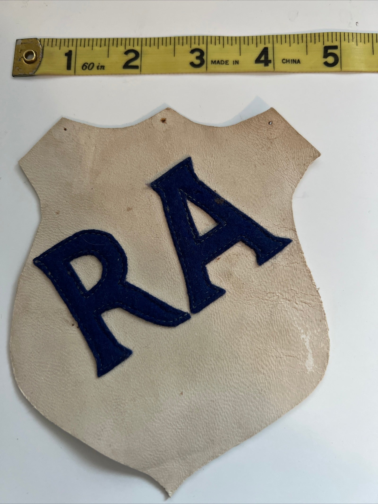 Vintage 40s/50s Lettermans Patch Sheild Ra | Shop THRILLING