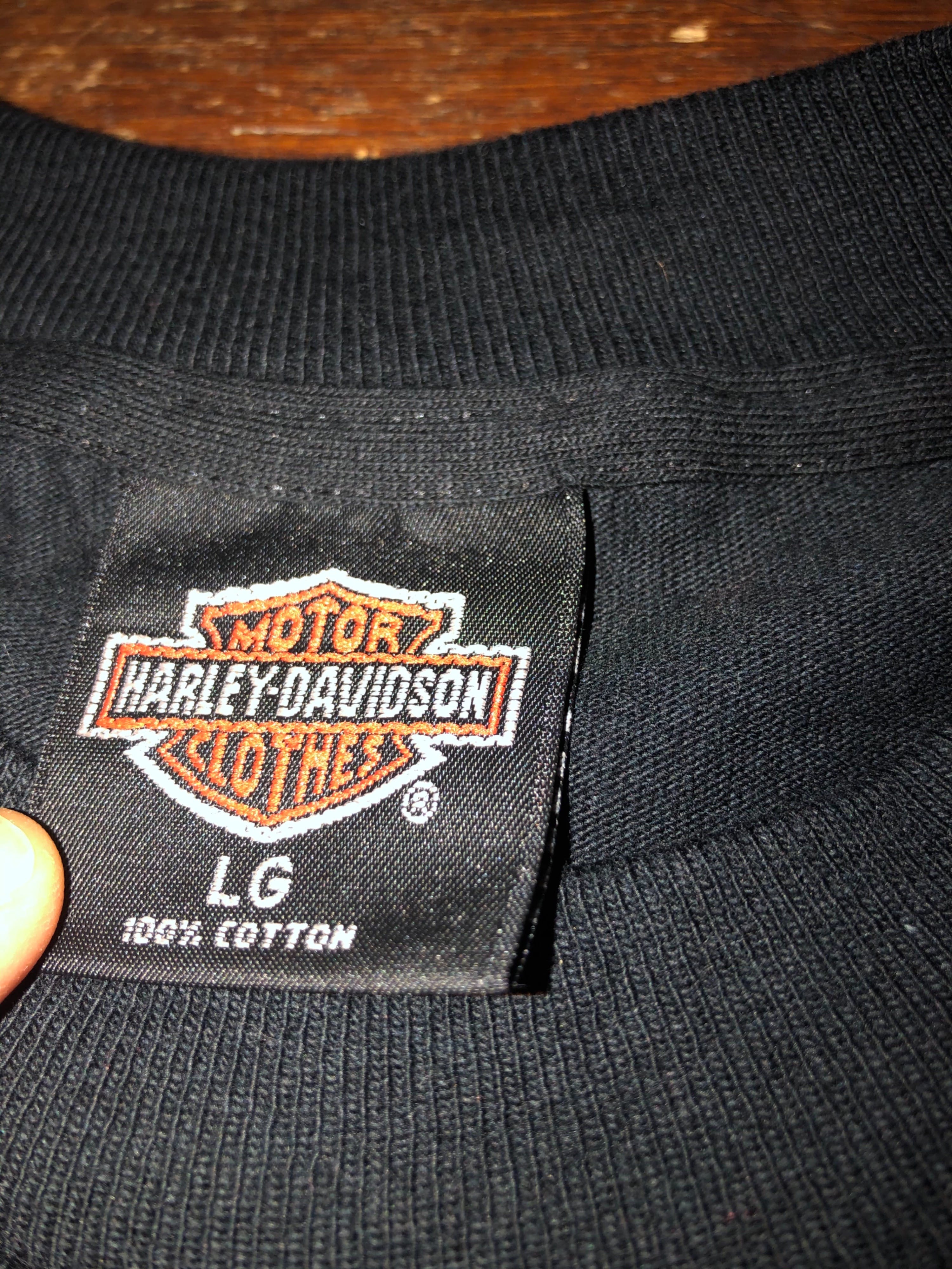 Vintage 90's Harley Davidson Knucklehead T-Shirt by Harley Davidson ...