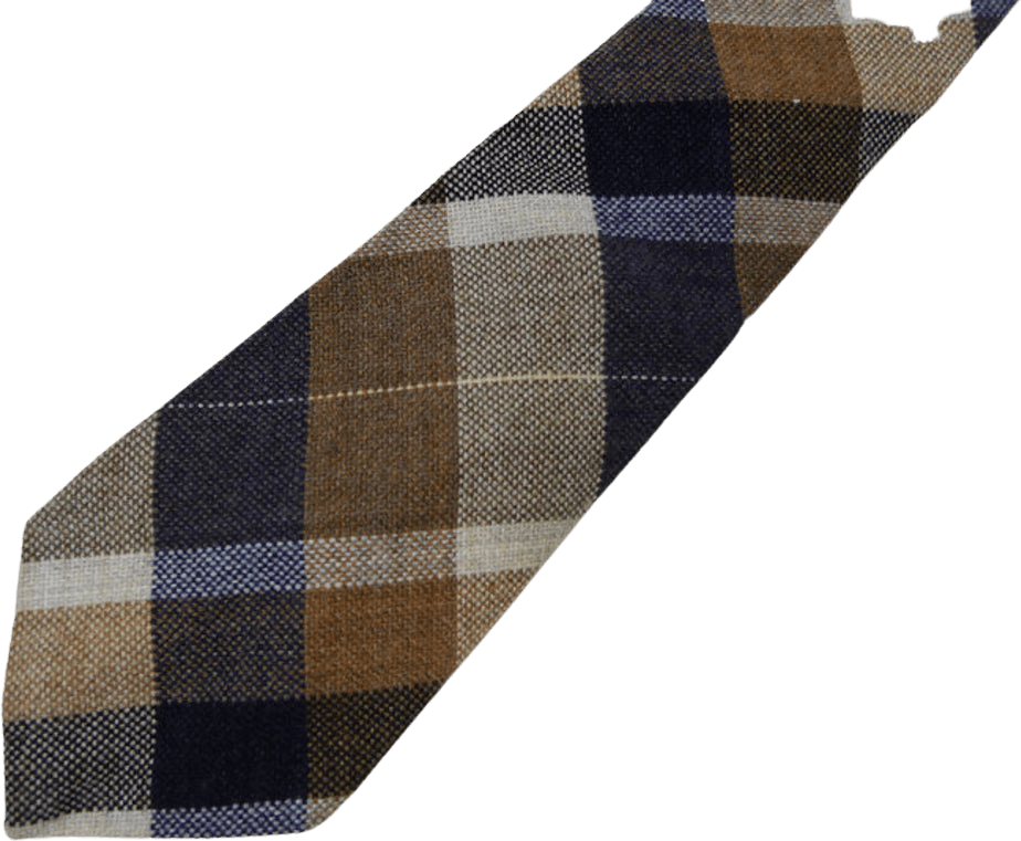 Vintage 90's Men's Plaid Acrylic Necktie by Pedigree | Shop THRILLING