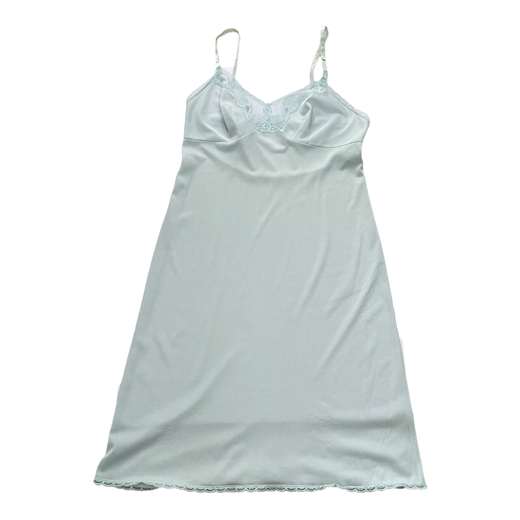 Vintage 70s/80s Pastel Nylon Full Slip Fairy Grunge By Vanity Fair ...