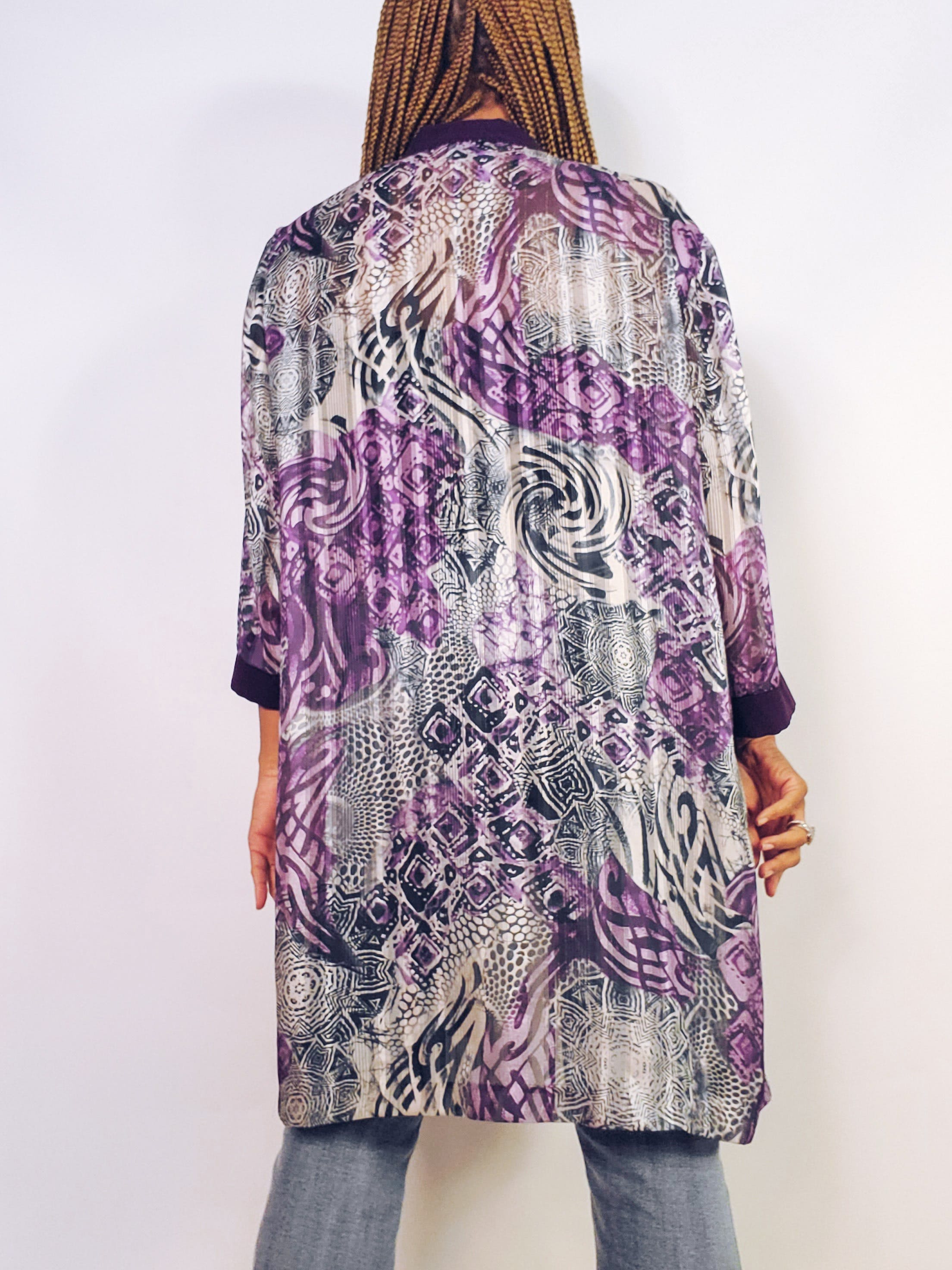 Vintage Sheer Printed Duster | Shop THRILLING