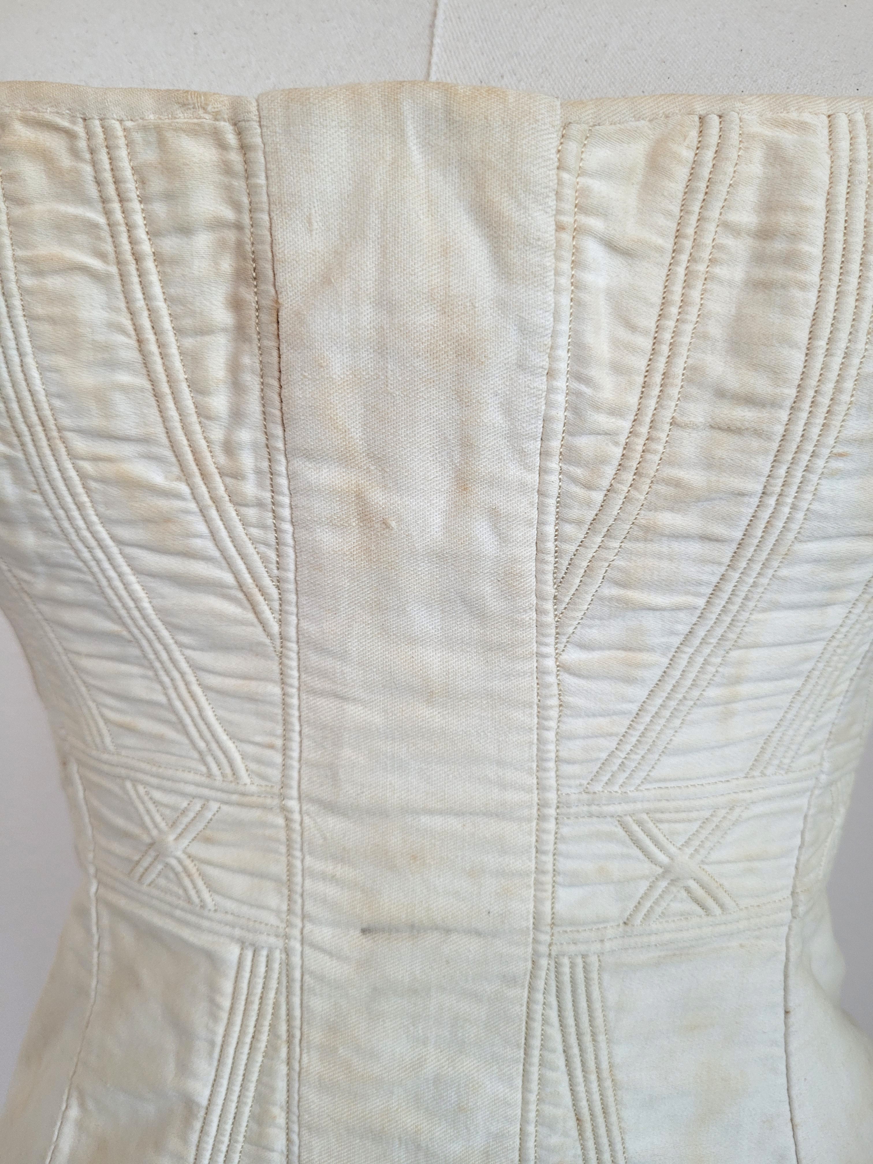 Victorian Vintage Regency Corded Corset Stays Busk Channel | Shop THRILLING