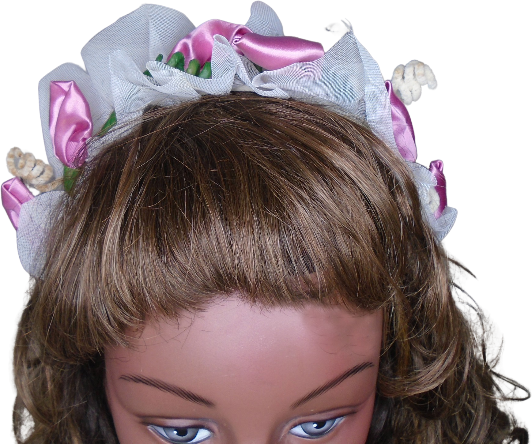 Vintage 40’s Bridesmaid Floral Headband Rosebud Headpiece | Shop THRILLING