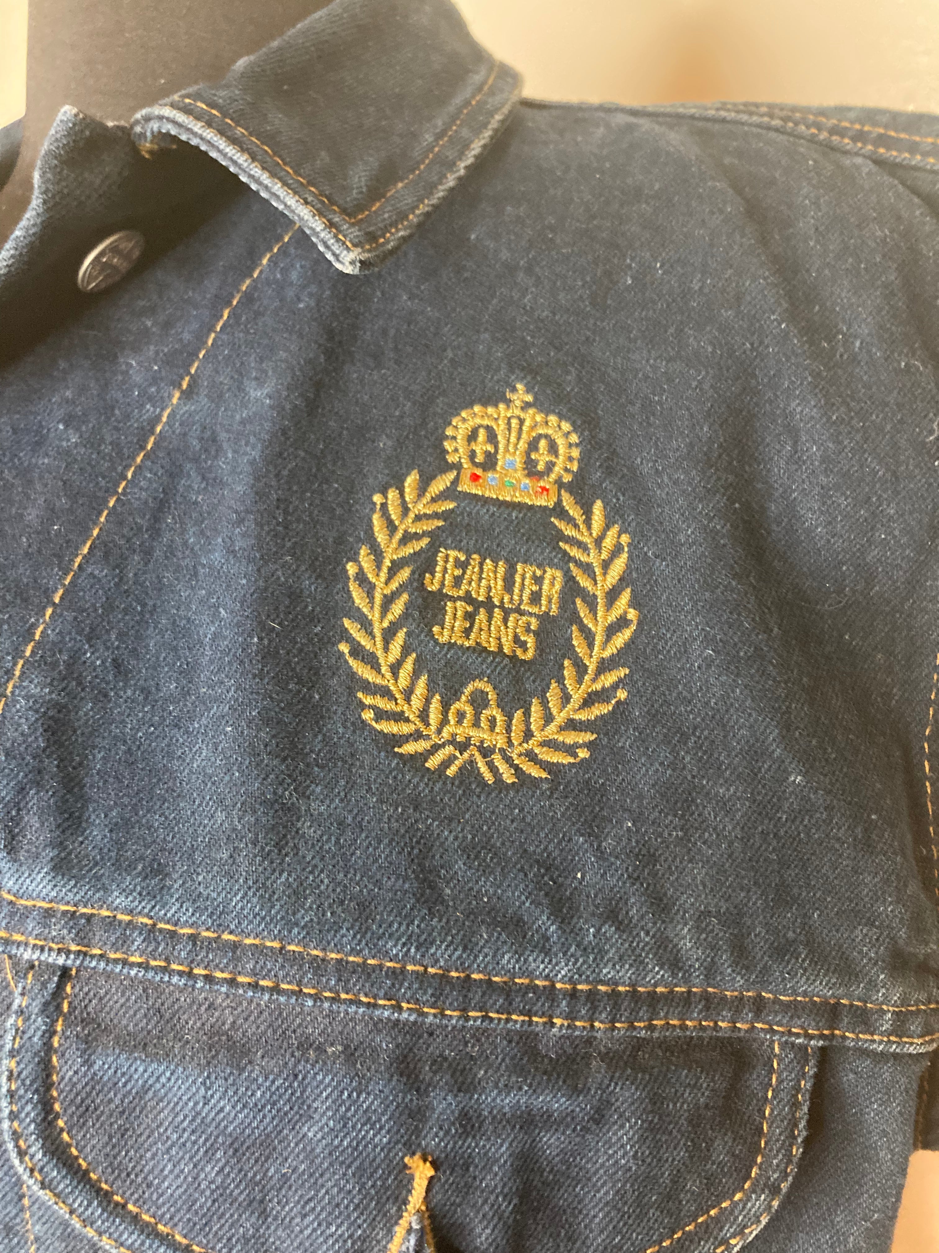 Vintage 80s/90s Crop Street Denim Vest Jacket by Jeanjer Jeans | Shop ...