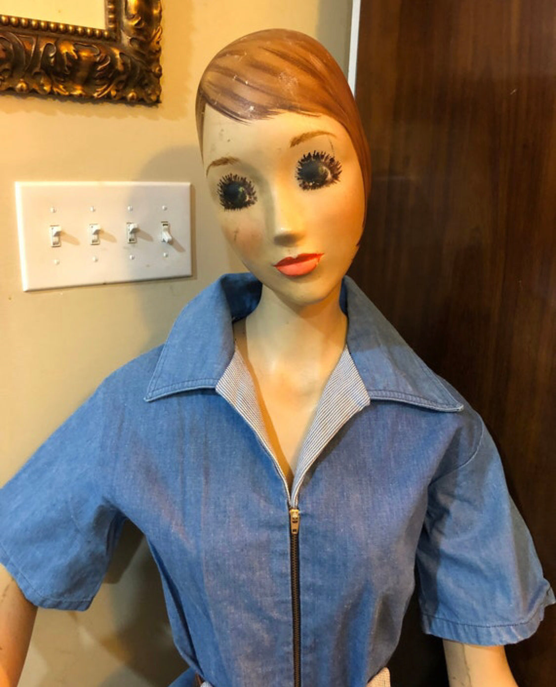 Vintage Funky Circa 80s Denim Jumpsuit | Shop THRILLING