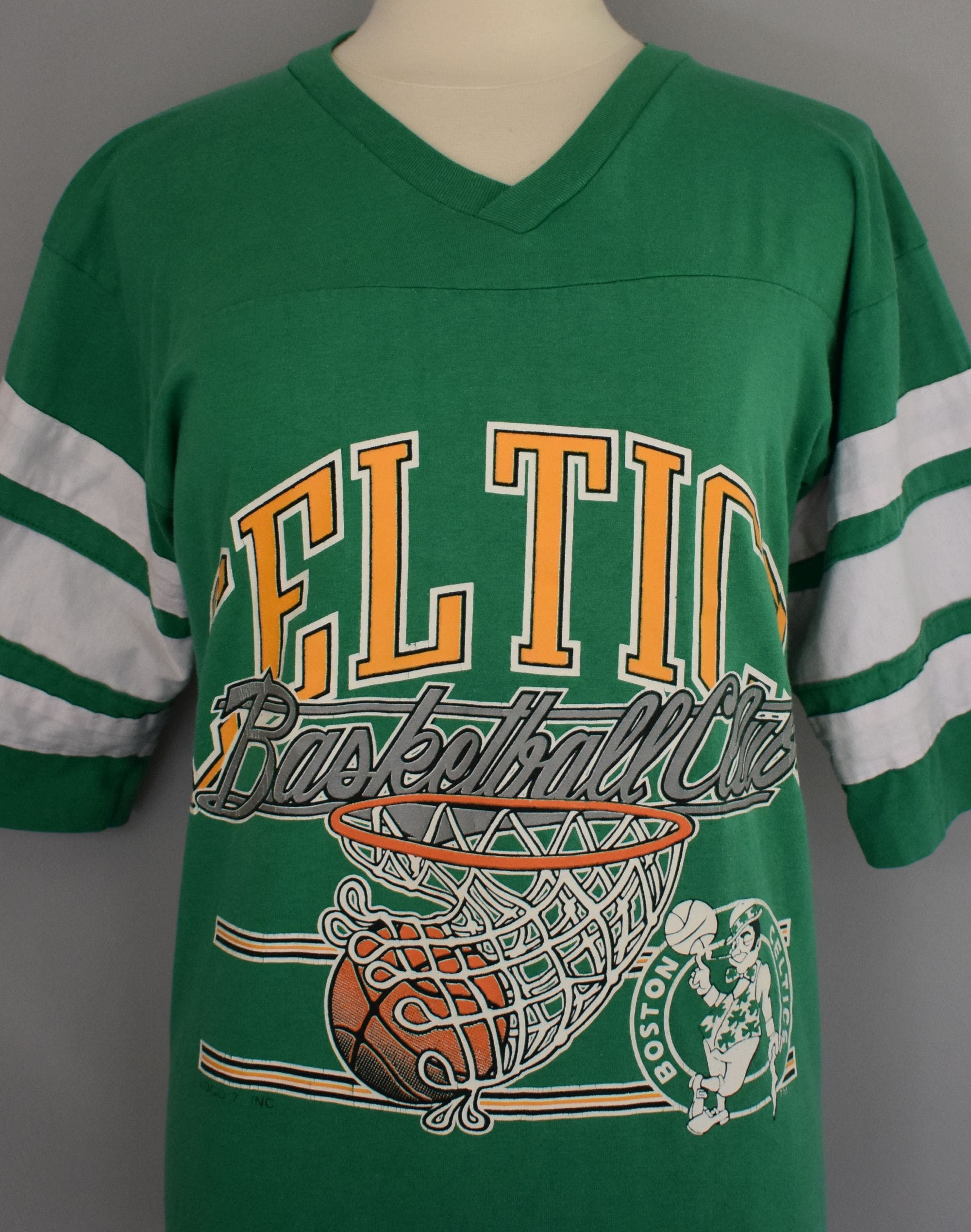 Vintage 90's Boston Celtics Tee by Logo 7 | Shop THRILLING