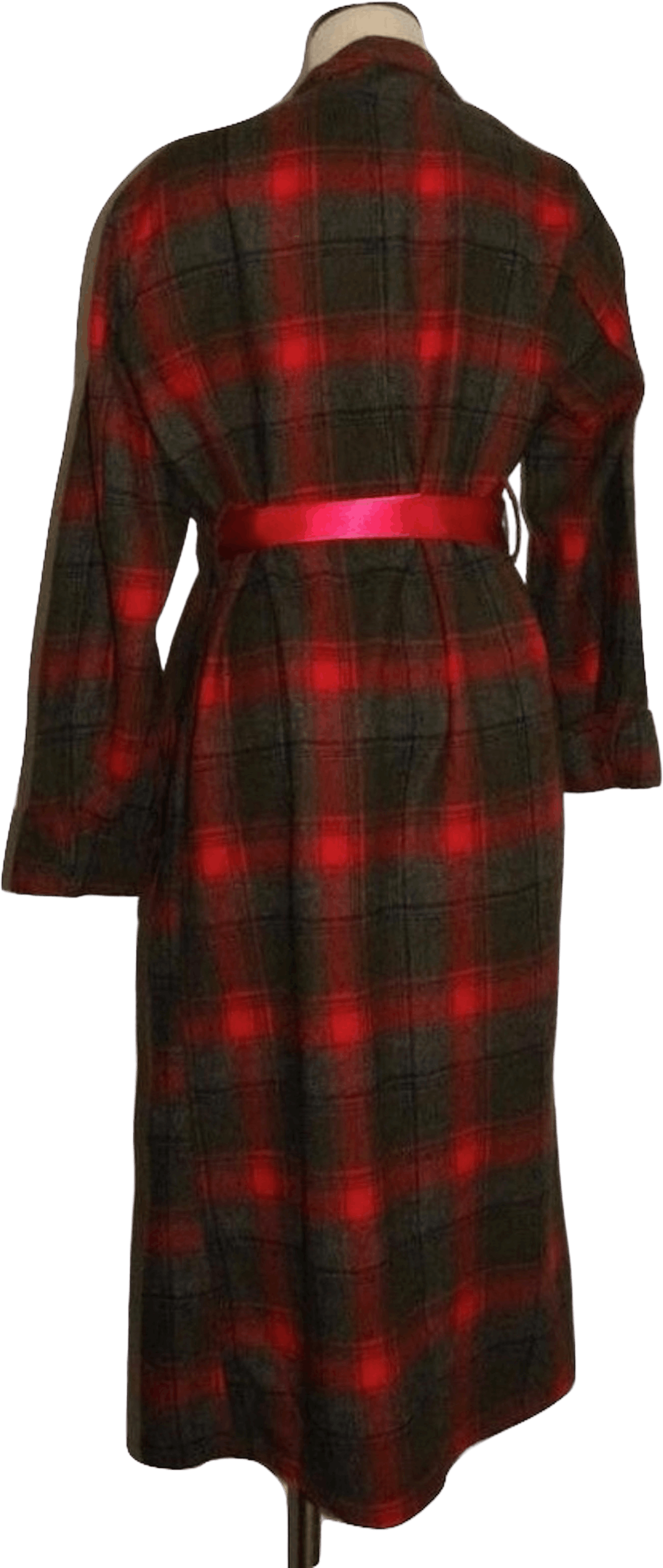 Vintage 50's/60's Red Tartan Wool Robe | Shop THRILLING