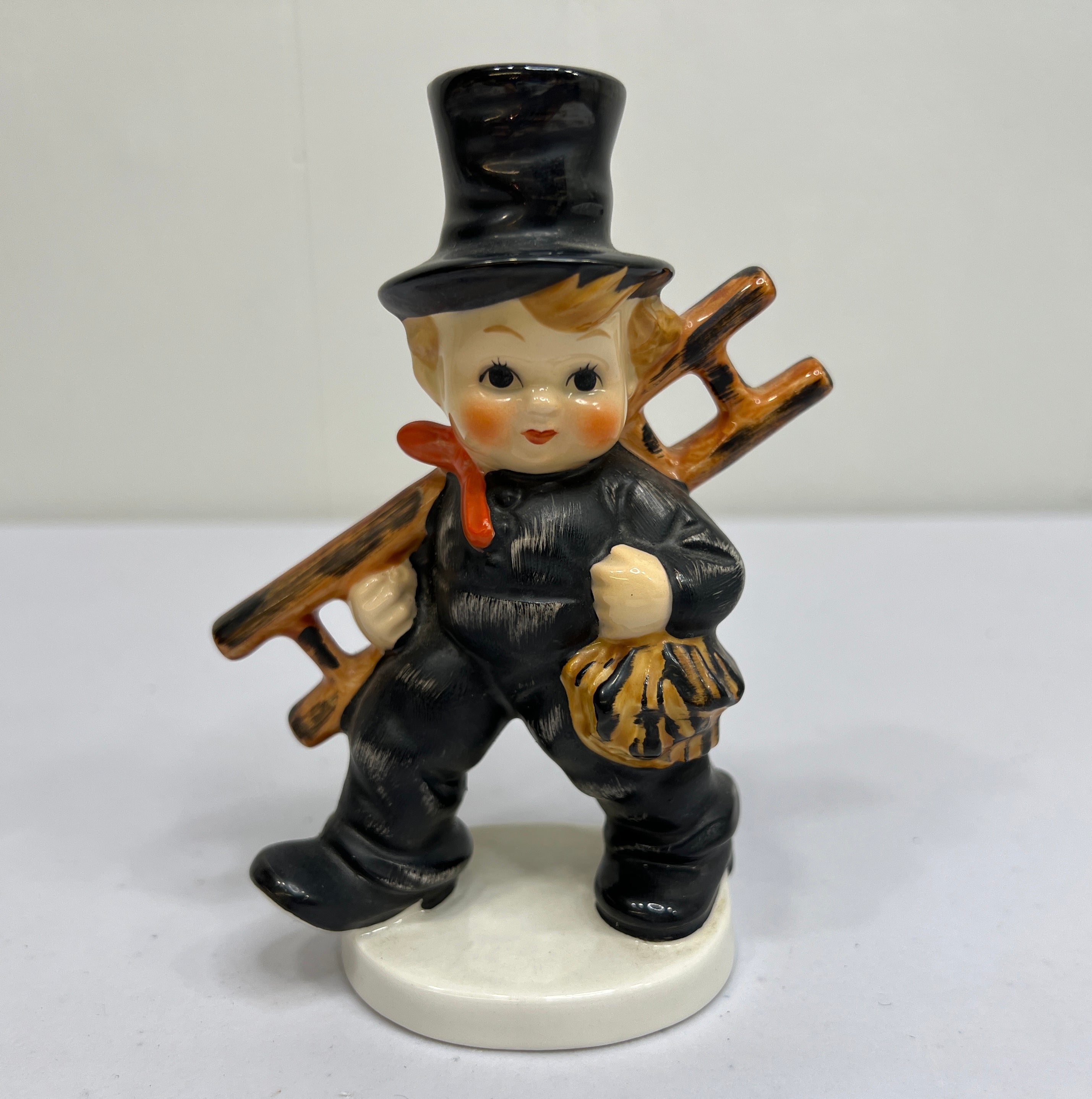 Vintage 40s Chimney Sweep Figurine W Germany Ceramic Numbered By Goebel ...
