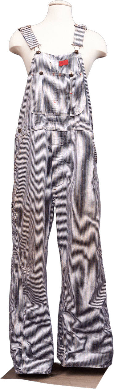 Vintage 90's Railroad Stripe Overalls by Dickies | Shop THRILLING