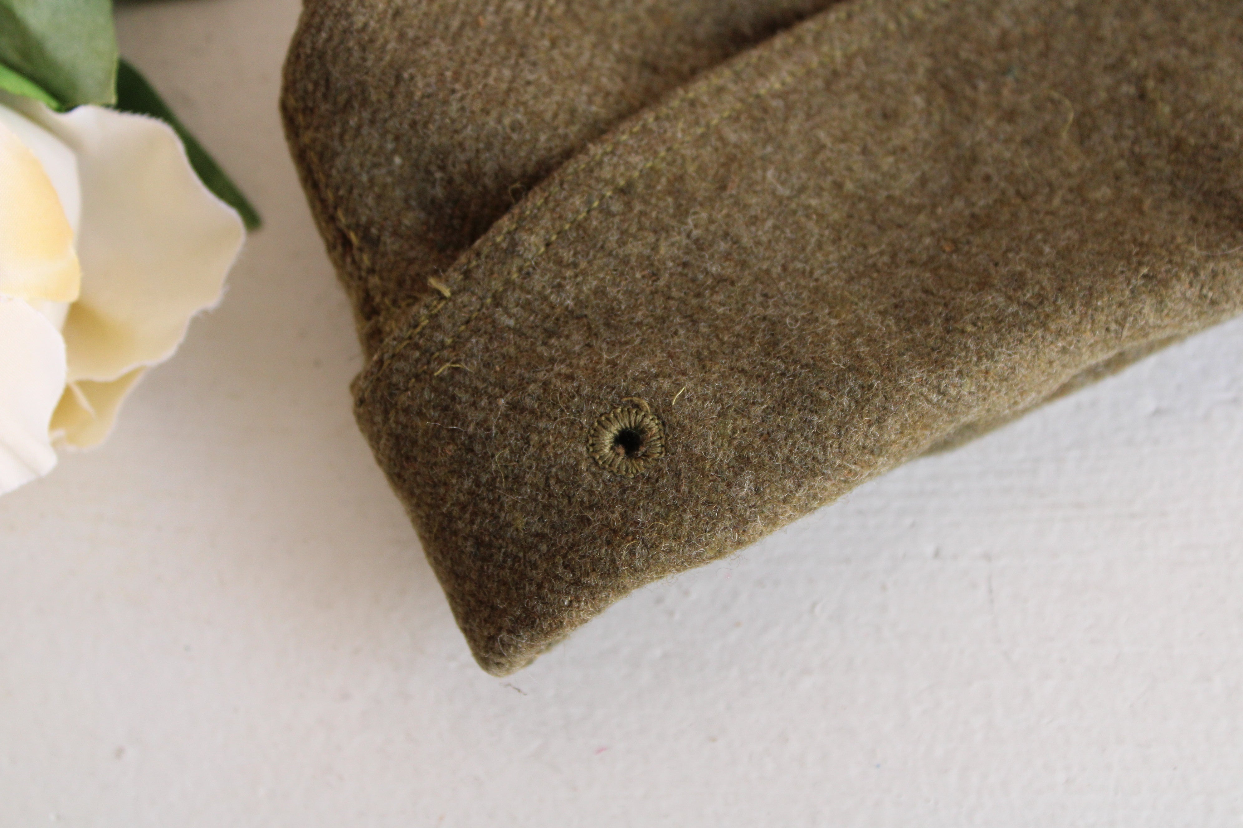 Vintage 10s Green Wool World War One Army Hat | Shop THRILLING