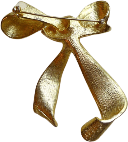Vintage Big Enamel Bow Brooch | Shop THRILLING