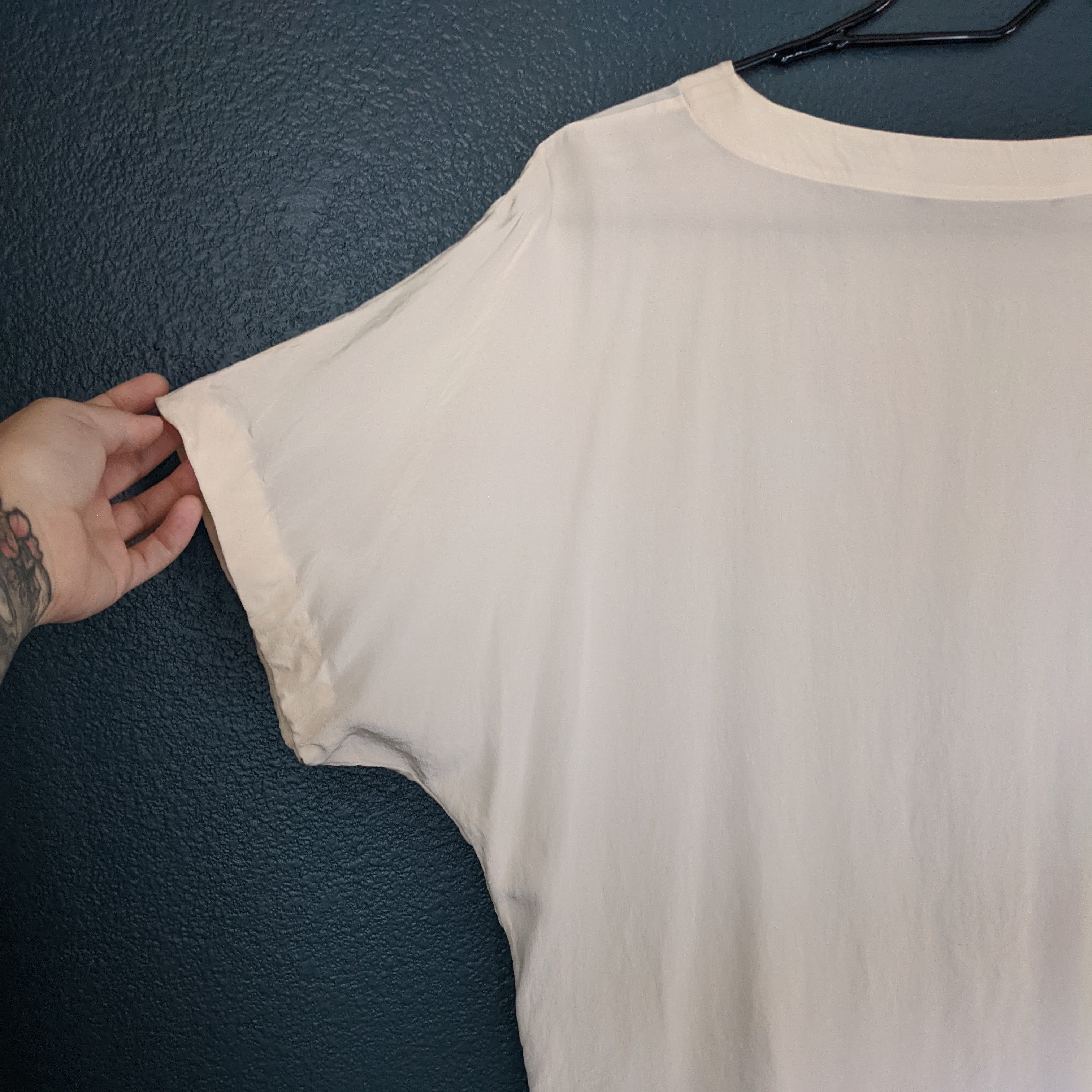 Vintage Cream Silk Top By Ellen Tracy | Shop THRILLING