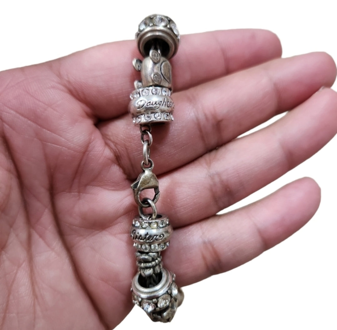 90s Vintage Trollbeads Original Foxtail Bracelet 925 By Trollbeads ...