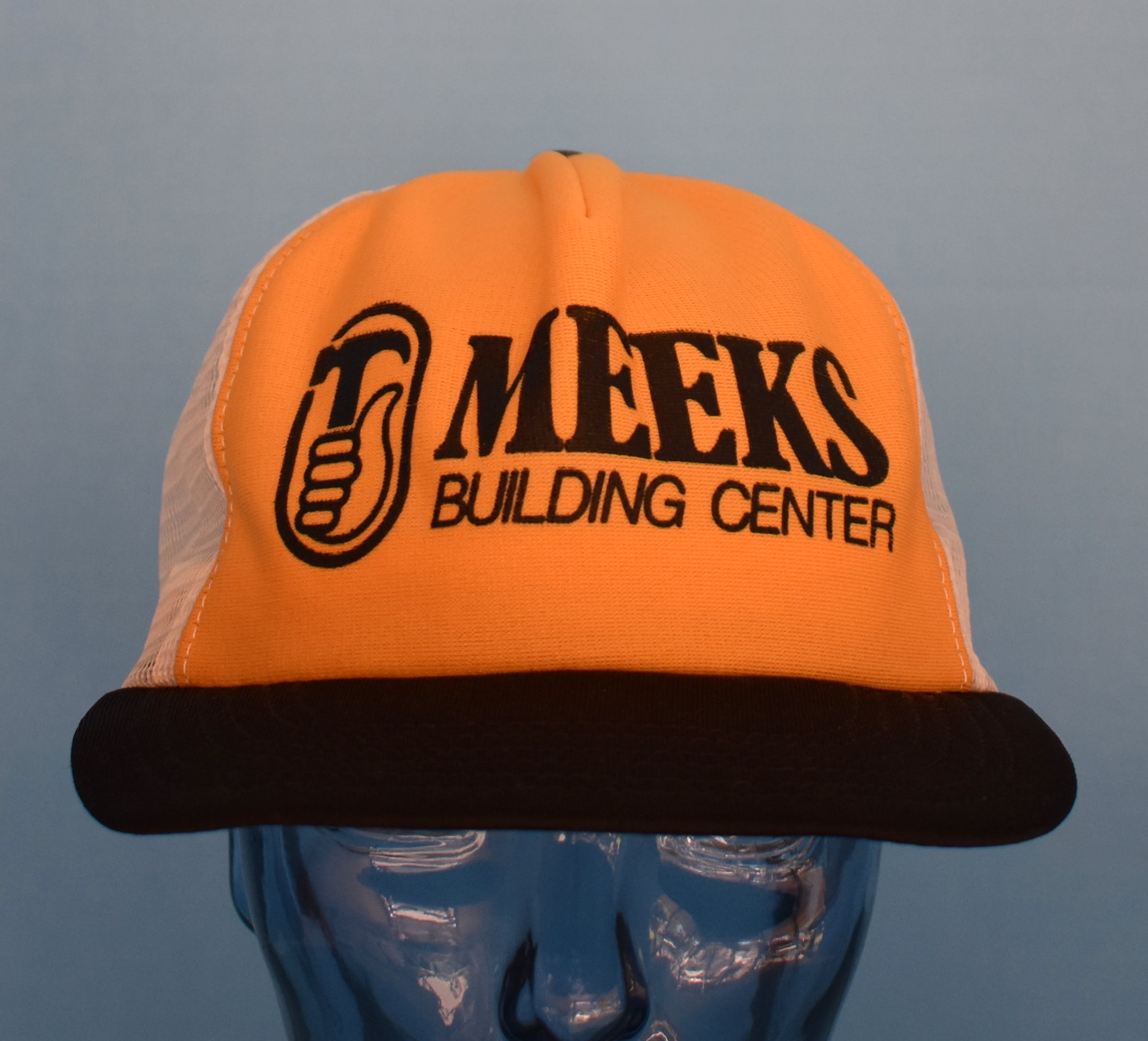 Vintage 80's Meeks Building Center Truckers Hat | Shop THRILLING