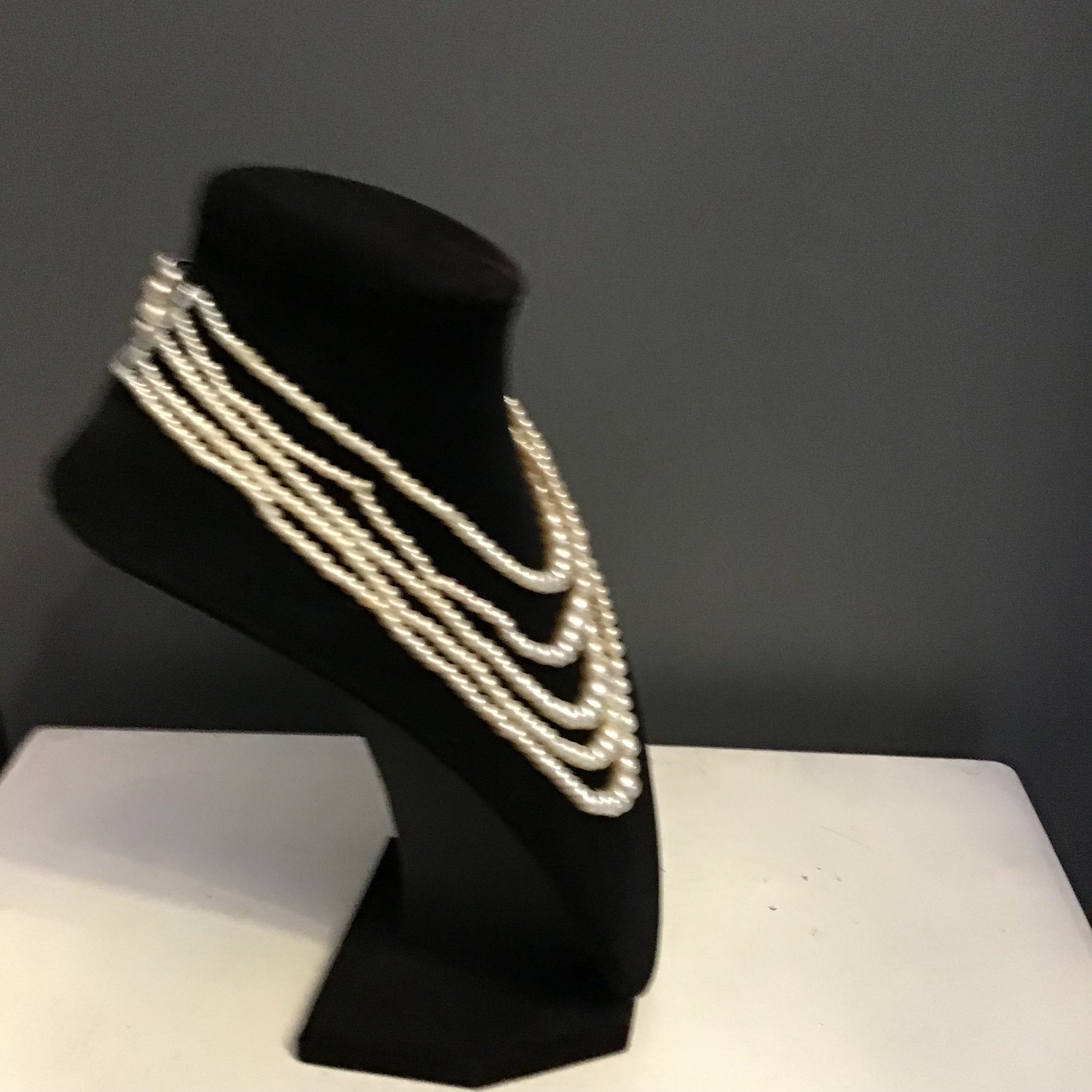 Vintage 50s Multi Strand Glass Pearls | Shop THRILLING