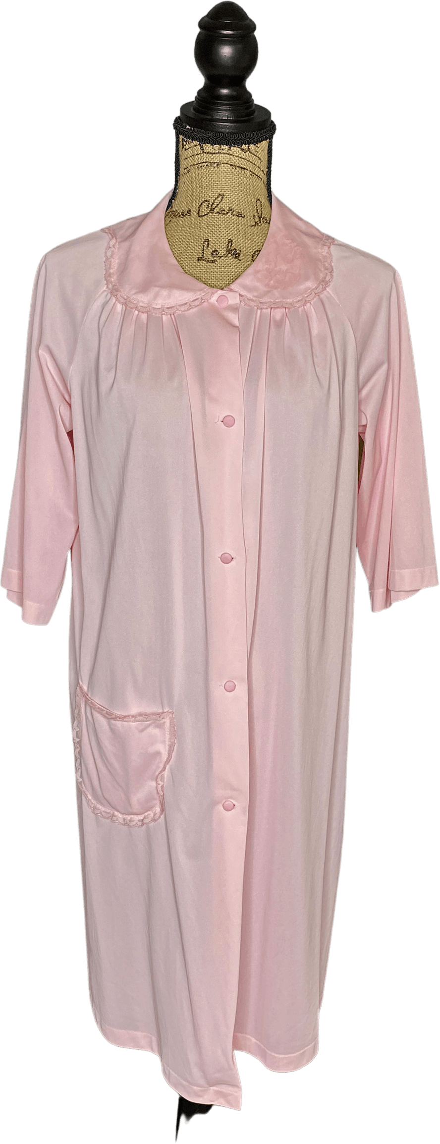 Vintage 70's Lightweight Pink Robe by Shadowline | Shop THRILLING