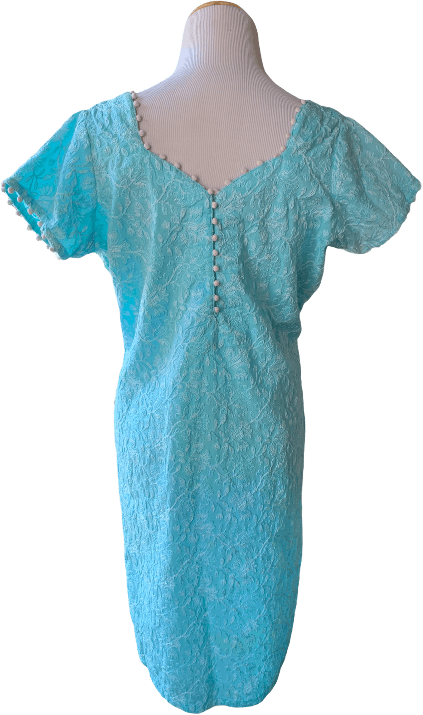 Vintage Turquoise Embroidered Tunic | Shop THRILLING