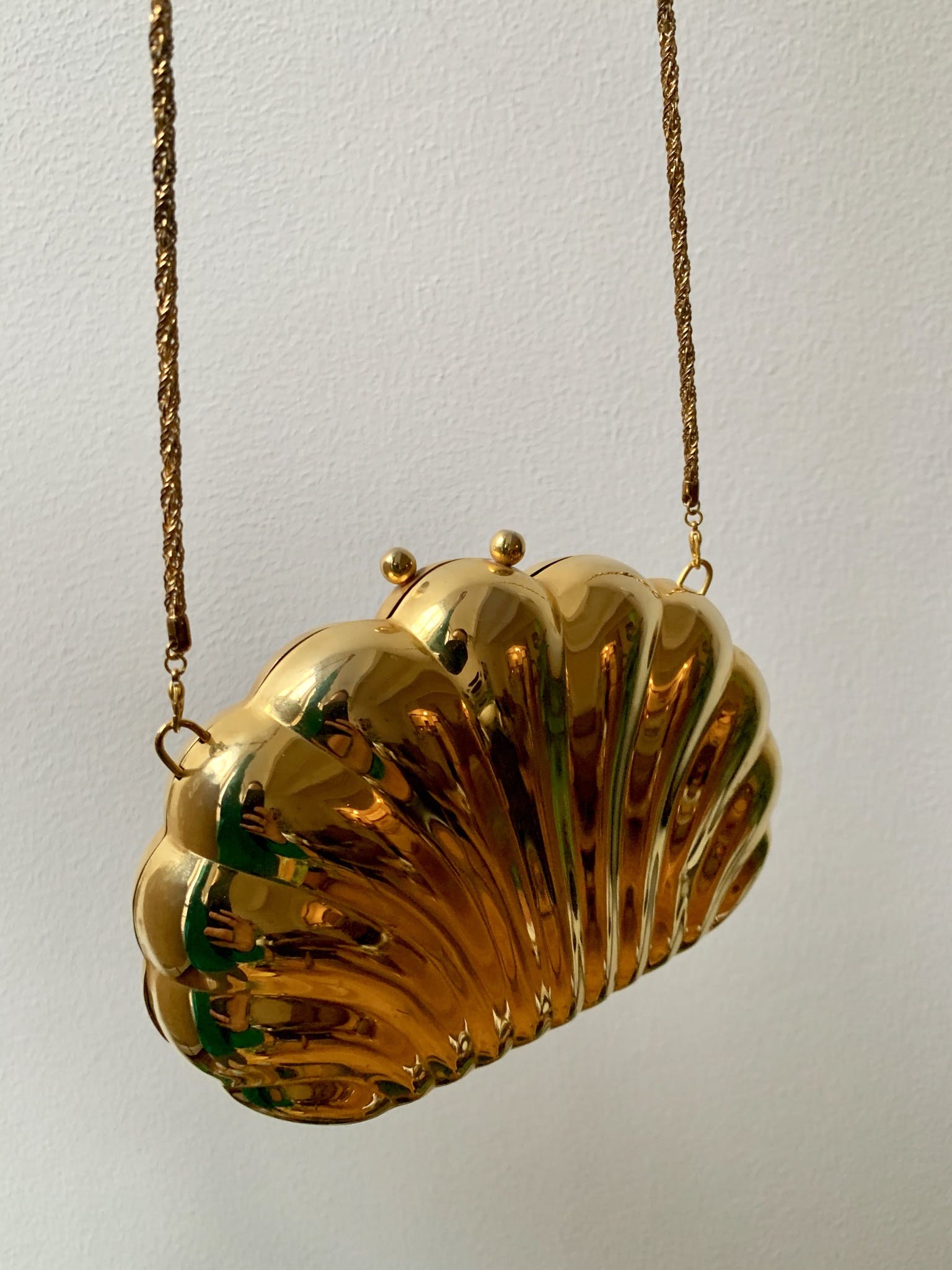 Vintage Gold Seashell Purse | Shop THRILLING