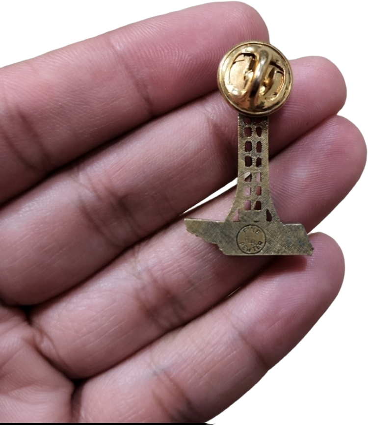 80s Vintage Gold Toned Aa Fine Pewter Tn Jaycees Pin | Shop THRILLING