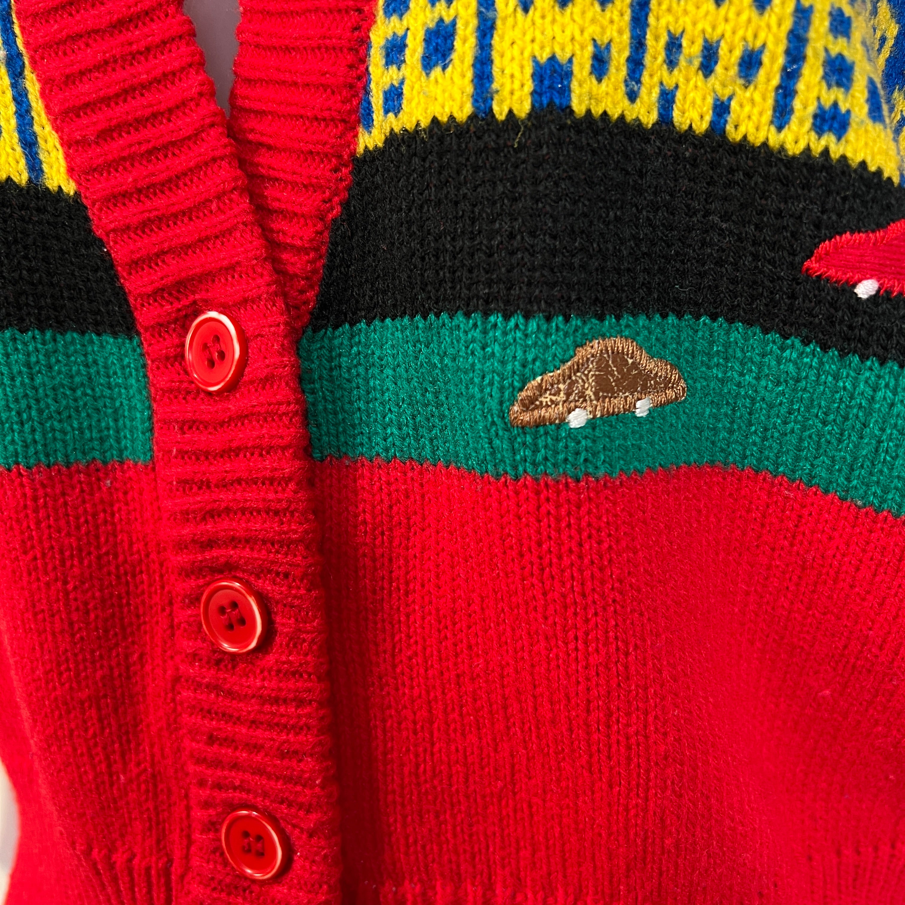 Vintage 80s New York City Cardigan Kidcore By Head Space | Shop THRILLING