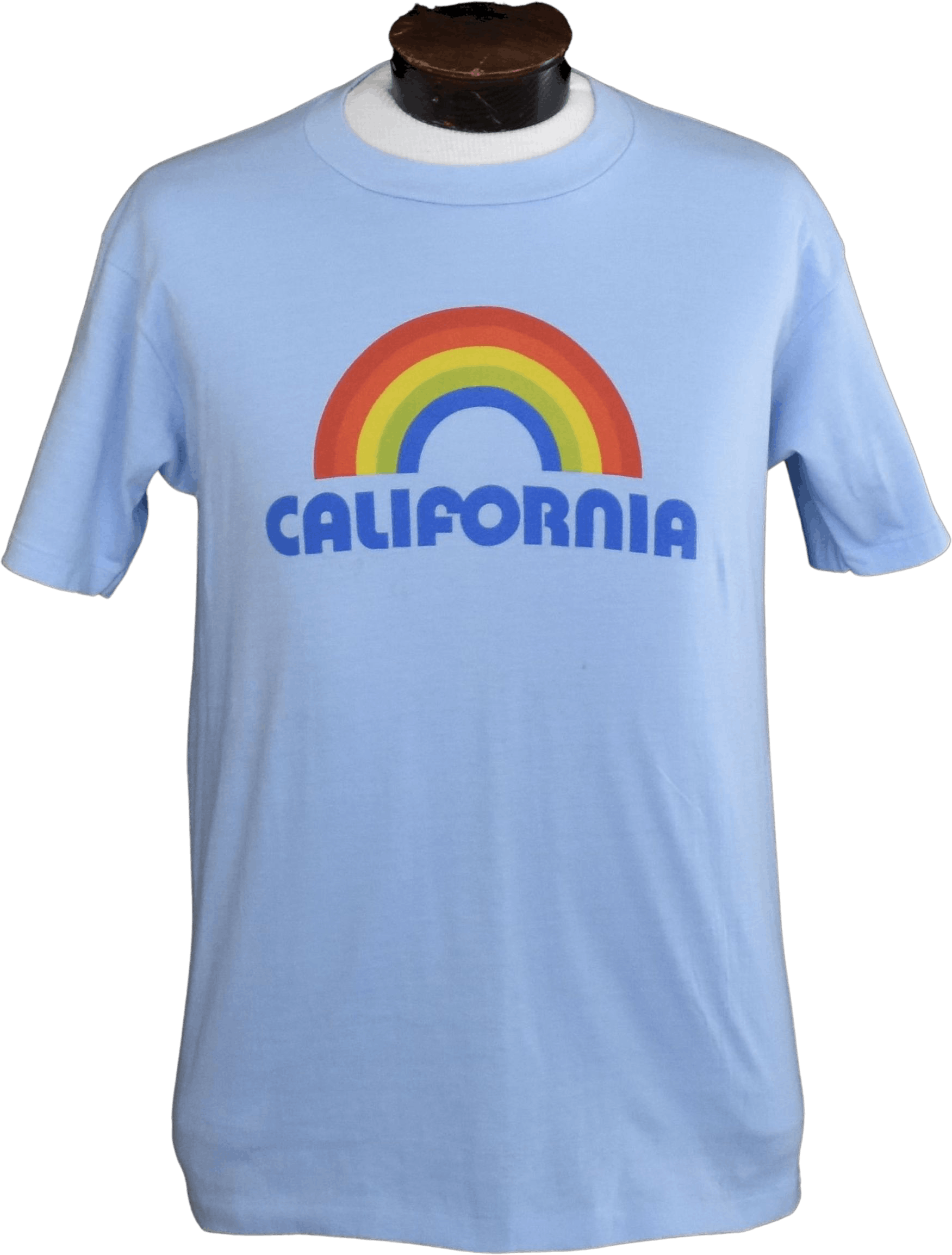 Vintage 80s California Rainbow Tee by Diamond Head Tees | Shop THRILLING