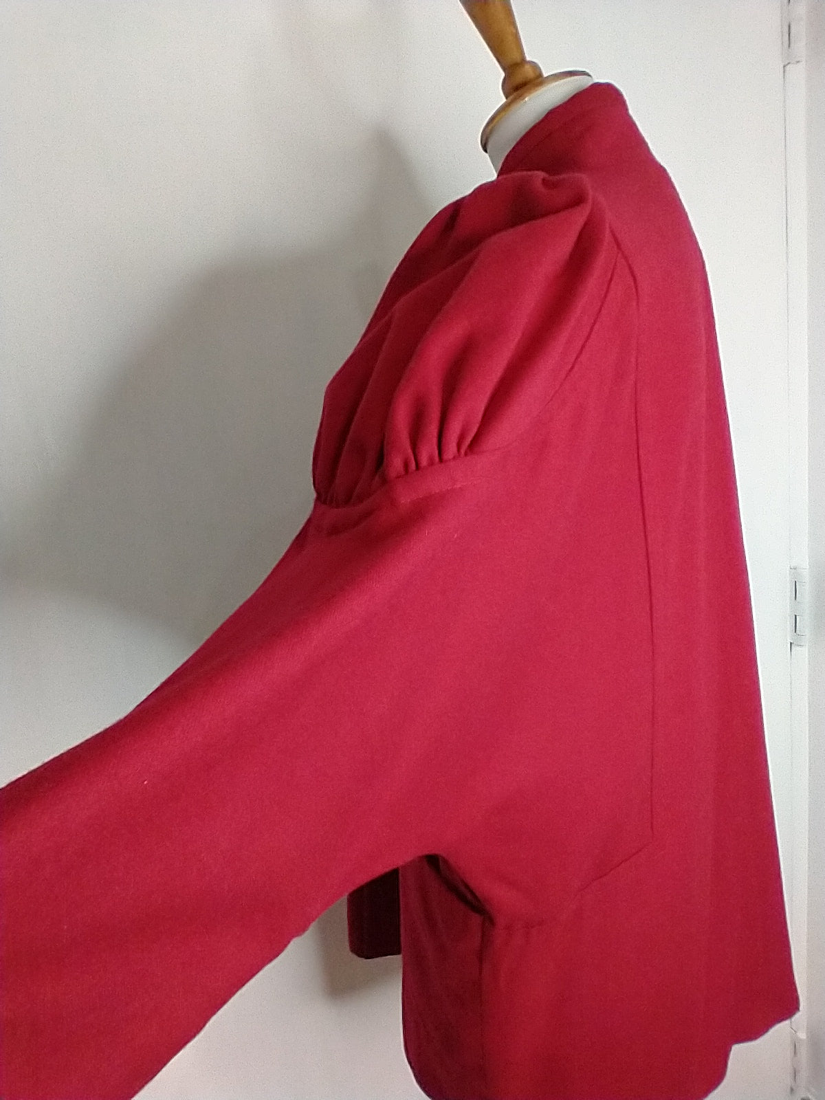 Vintage Cherry Red Car Coat | Shop THRILLING