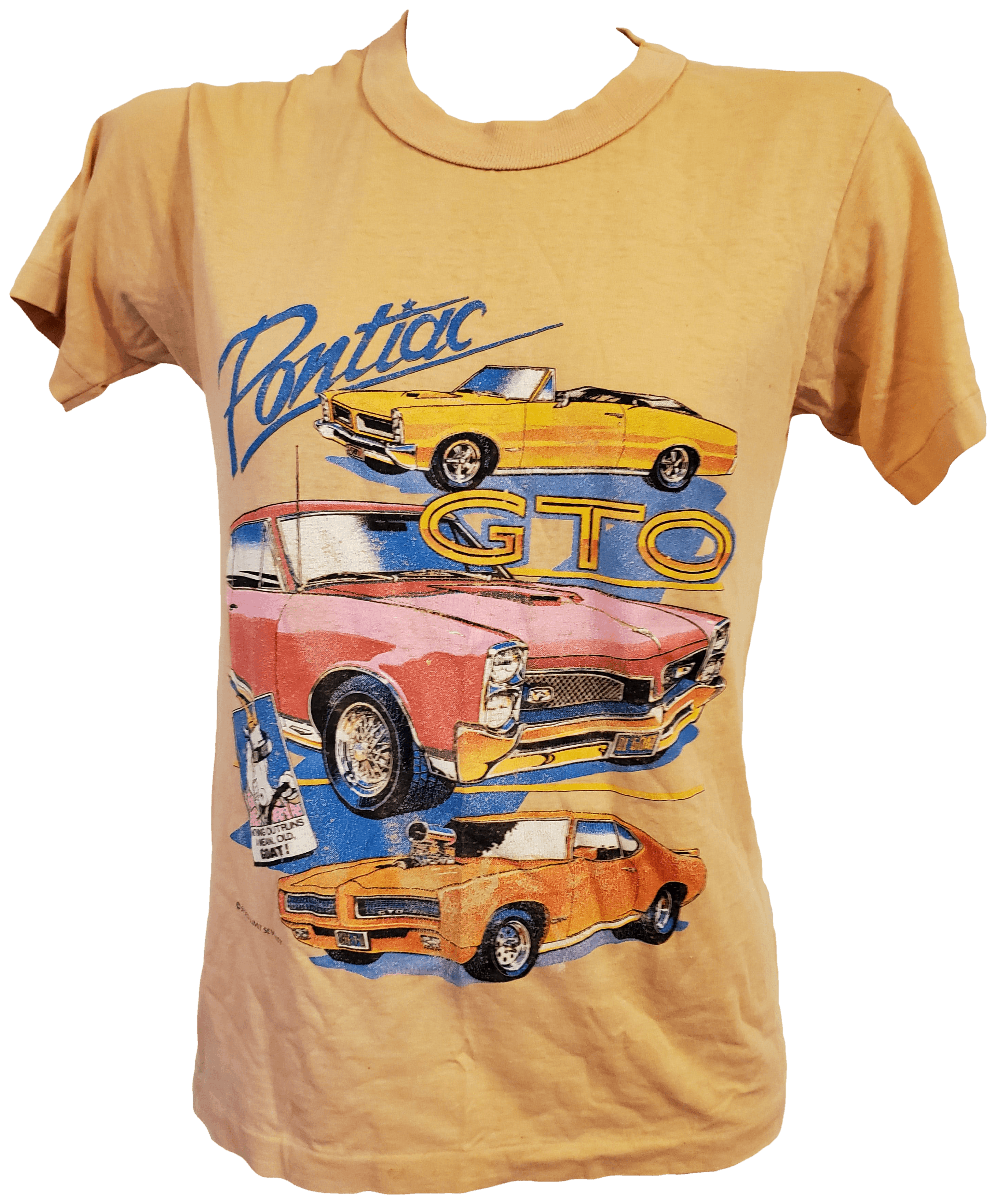 Vintage 70's Pontiac Gto Car T-Shirt by Tophalf | Shop THRILLING