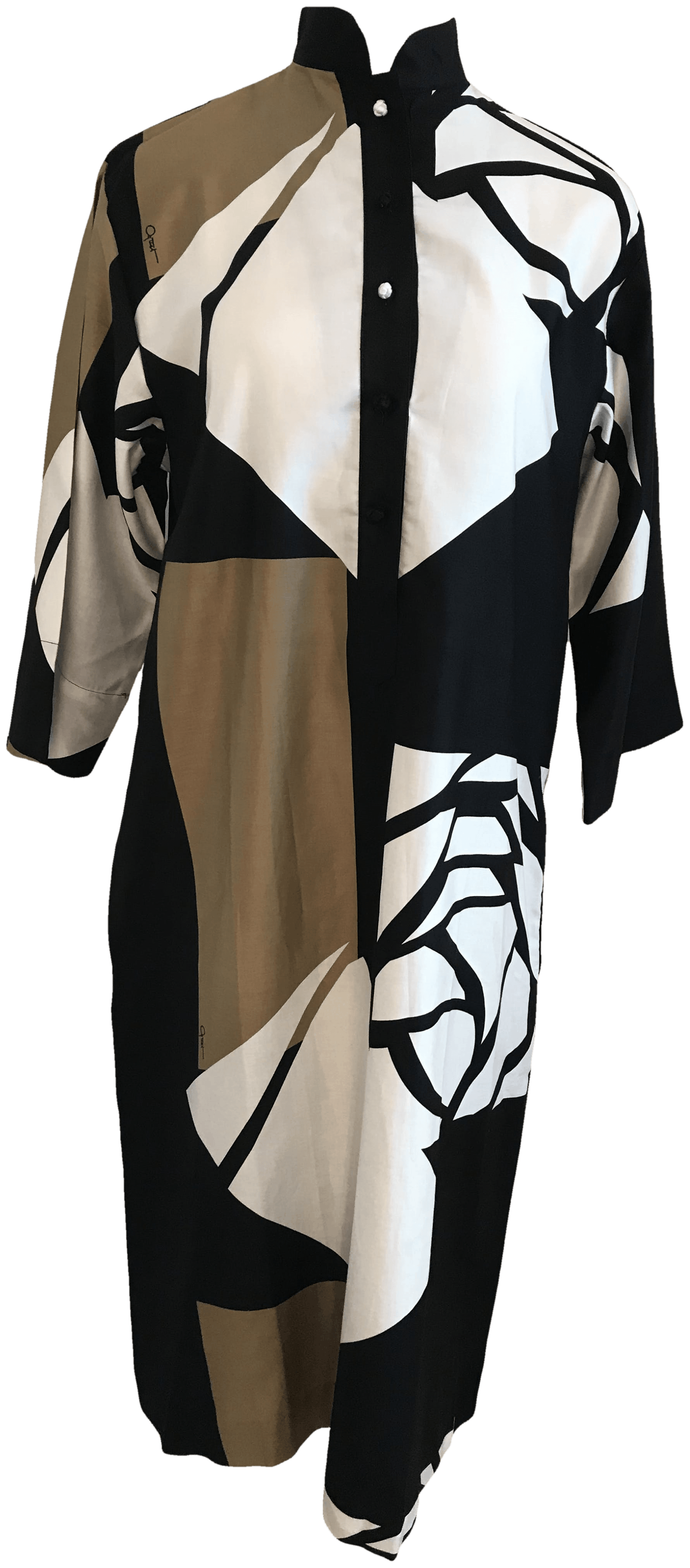 Vintage 60’s Op Art Caftan Dress by Catherine Ogust | Shop THRILLING
