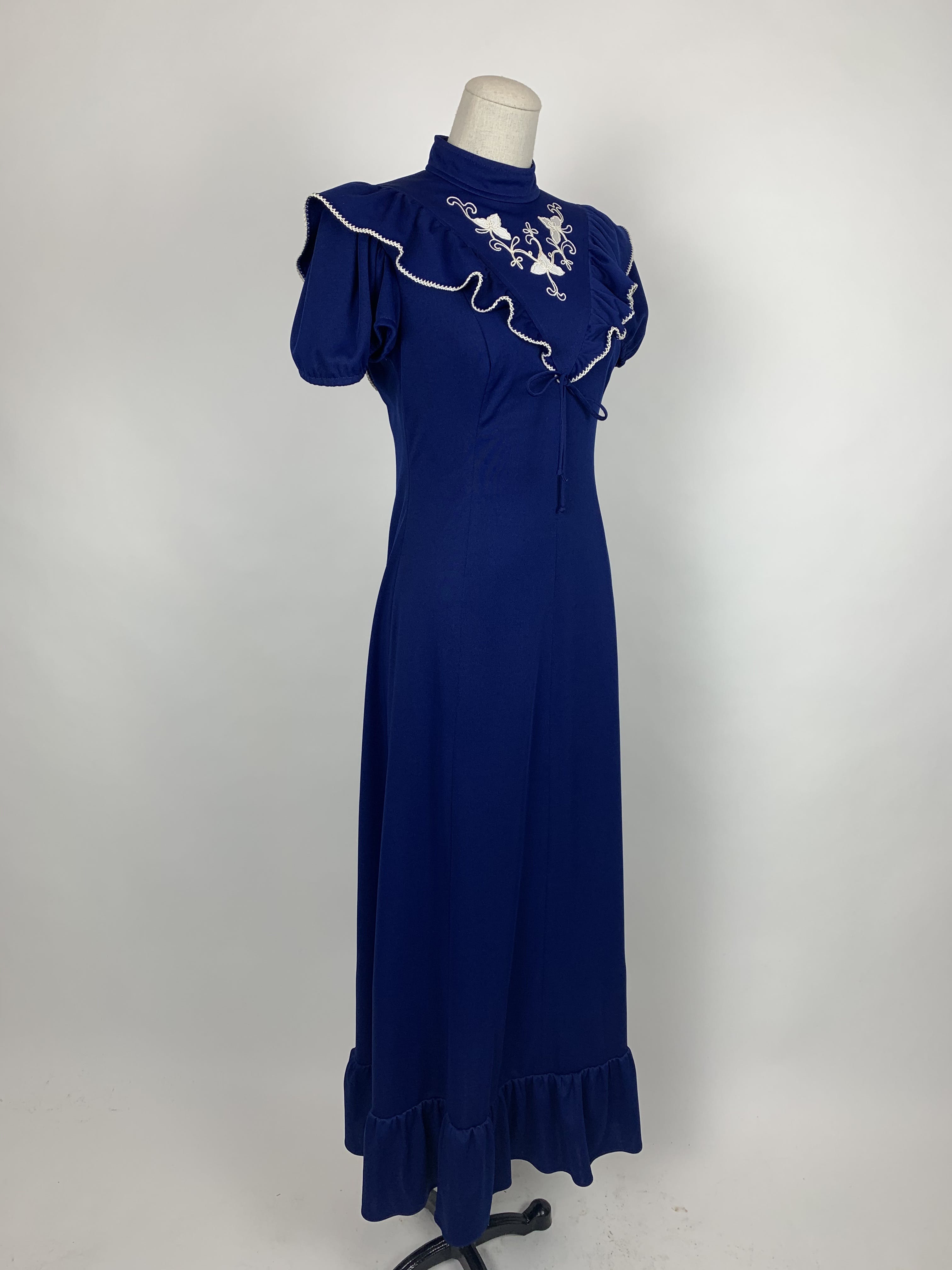 Vintage 70's Western Style Maxi Dress | Shop THRILLING