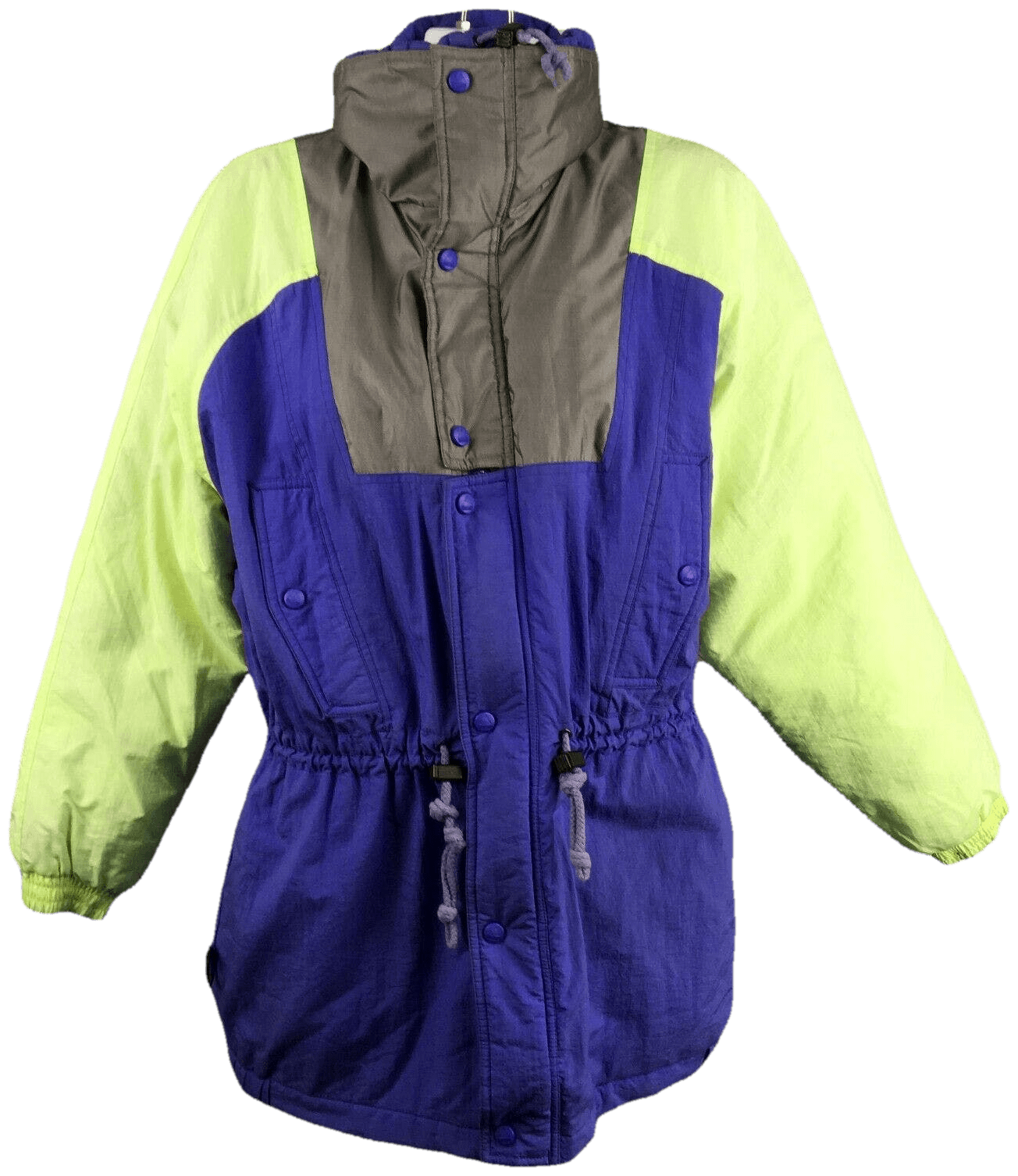 Vintage 90's Purple Neon Ski Jacket by Powderhorn | Shop THRILLING