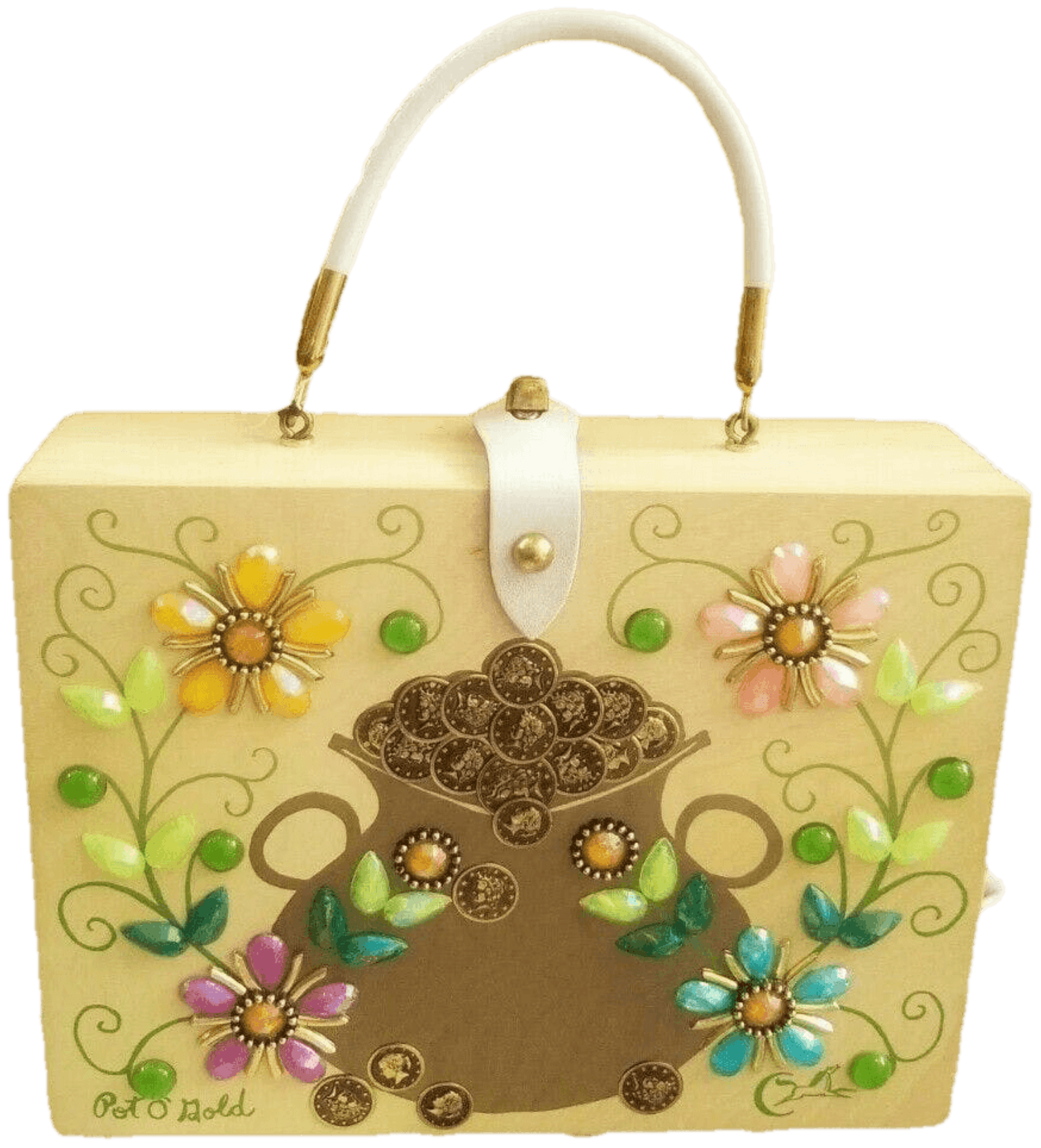 Vintage 60's Texas Box Bag/Purse by Enid Collins | Shop THRILLING