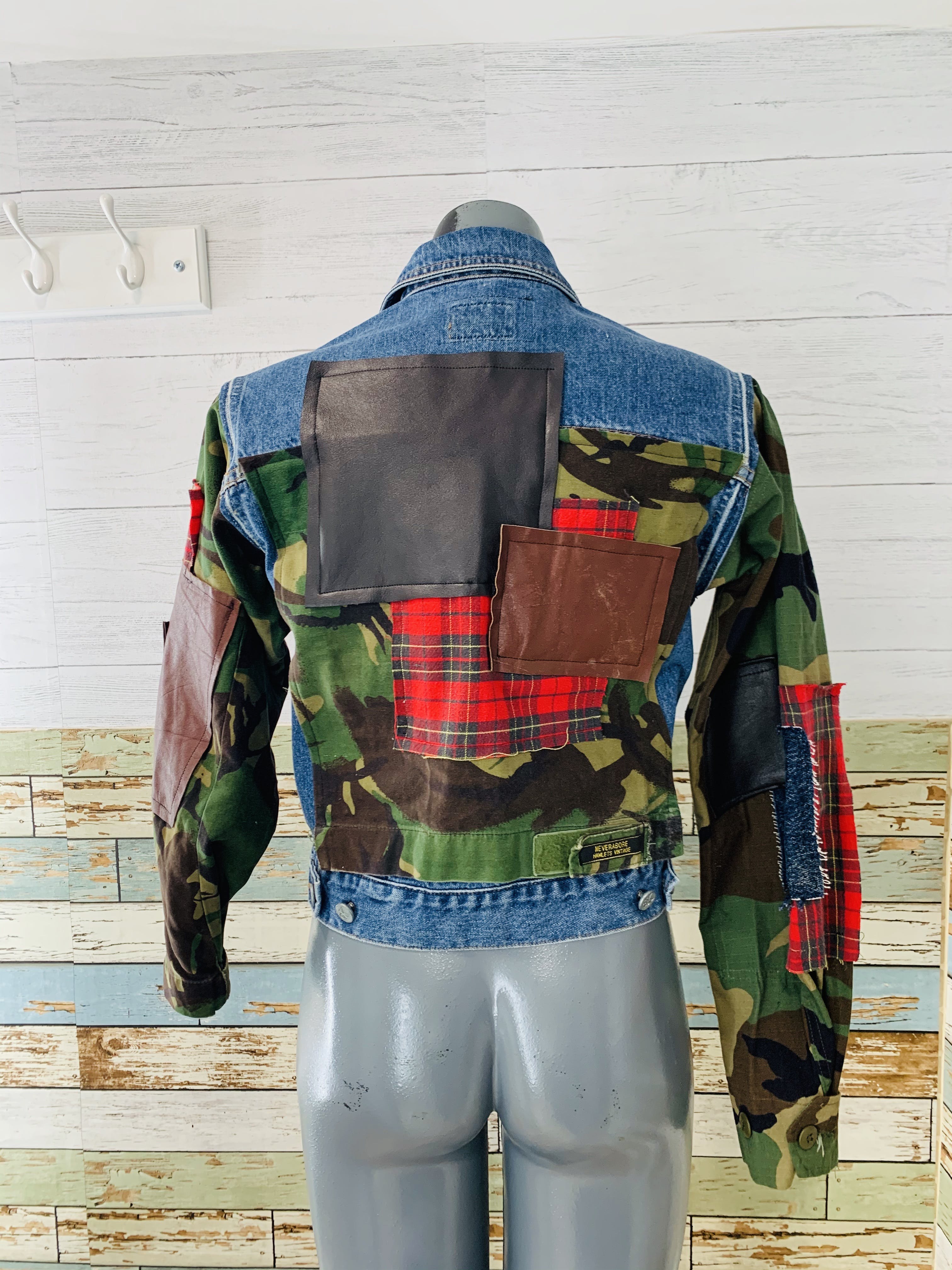 Vintage Re Design Denim Jacket by Neverabore | Shop THRILLING