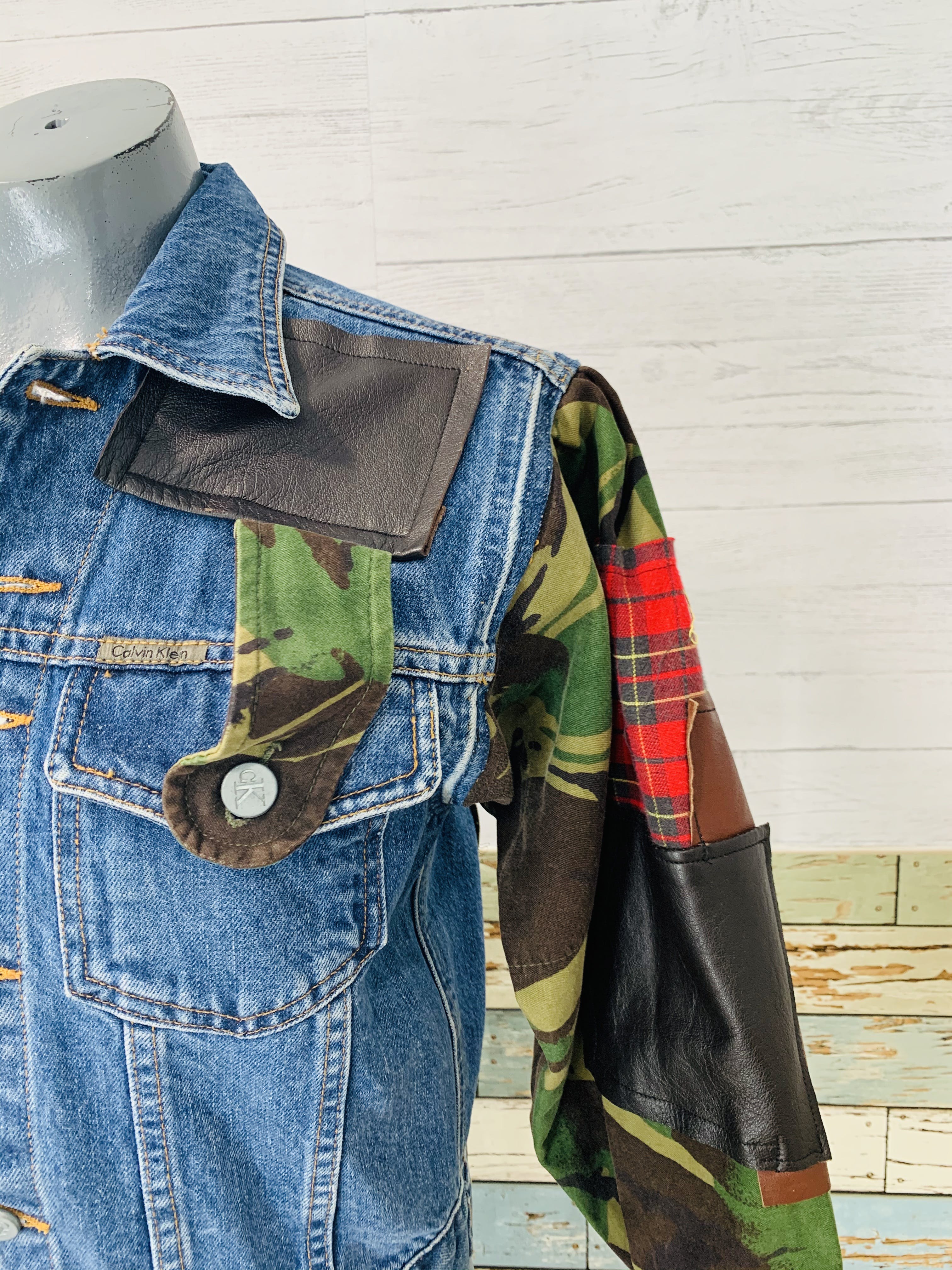 Vintage Re Design Denim Jacket by Neverabore | Shop THRILLING