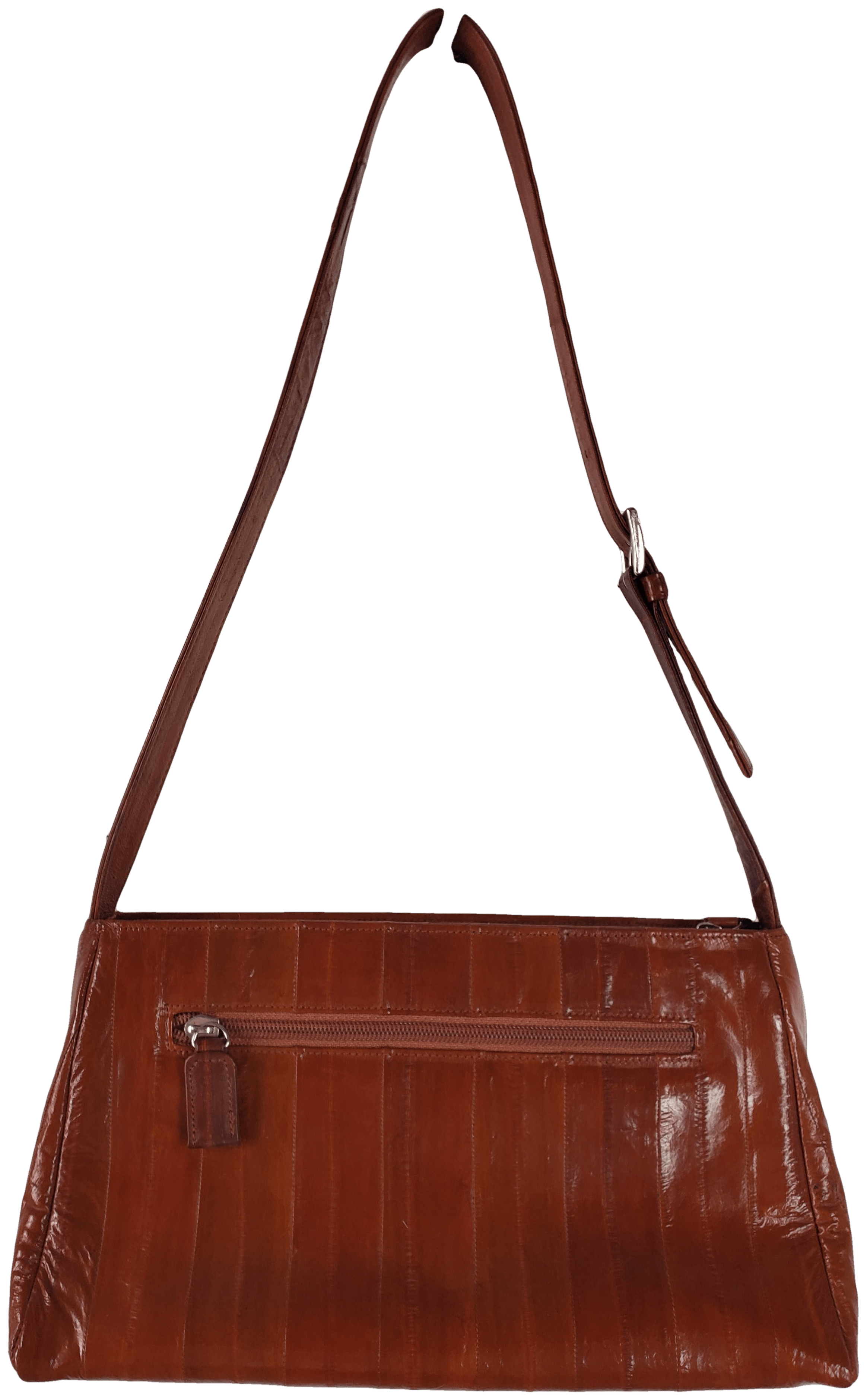Vintage Redish Brown Rectangular Shoulder Bag by Lee Sards | Shop THRILLING